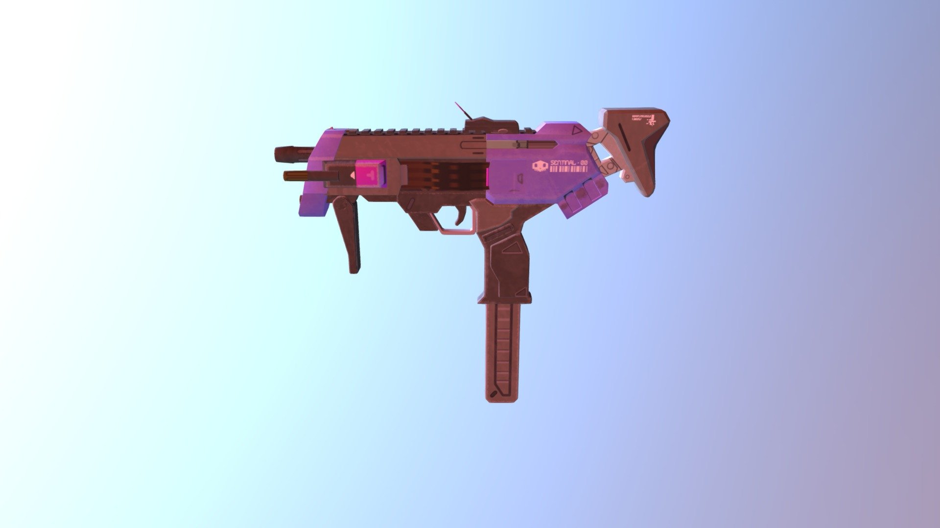 Sombra Weapon - 3D model by Tom Poole (@Drivergamer127) [3030dca ...