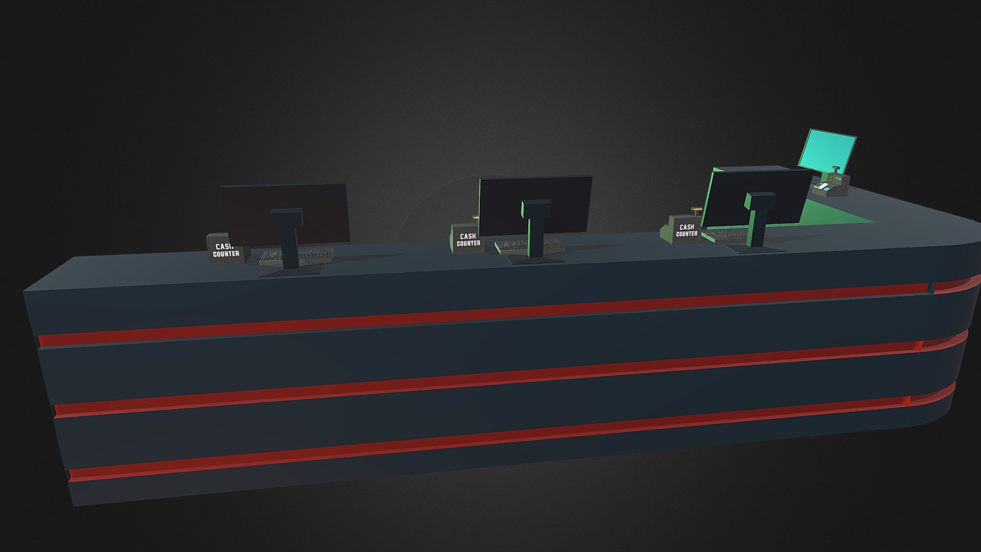 Counter - 3D model by zaidi40621 (@xaidi40621) [303419d] - Sketchfab