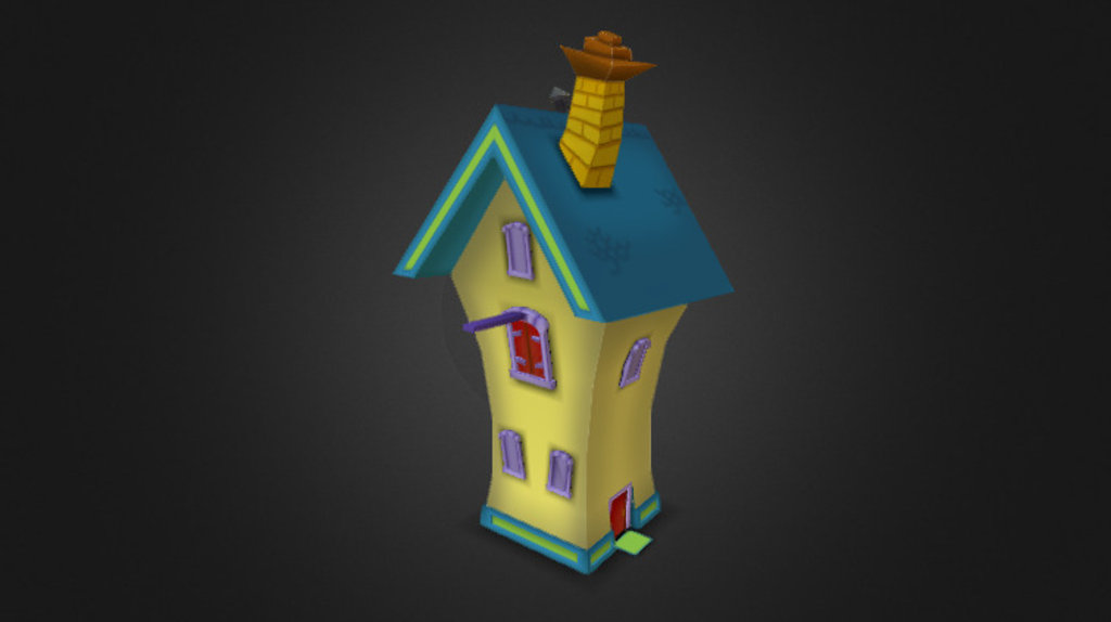 House/Store Building - 3D model by sweetratt [3035f81] - Sketchfab