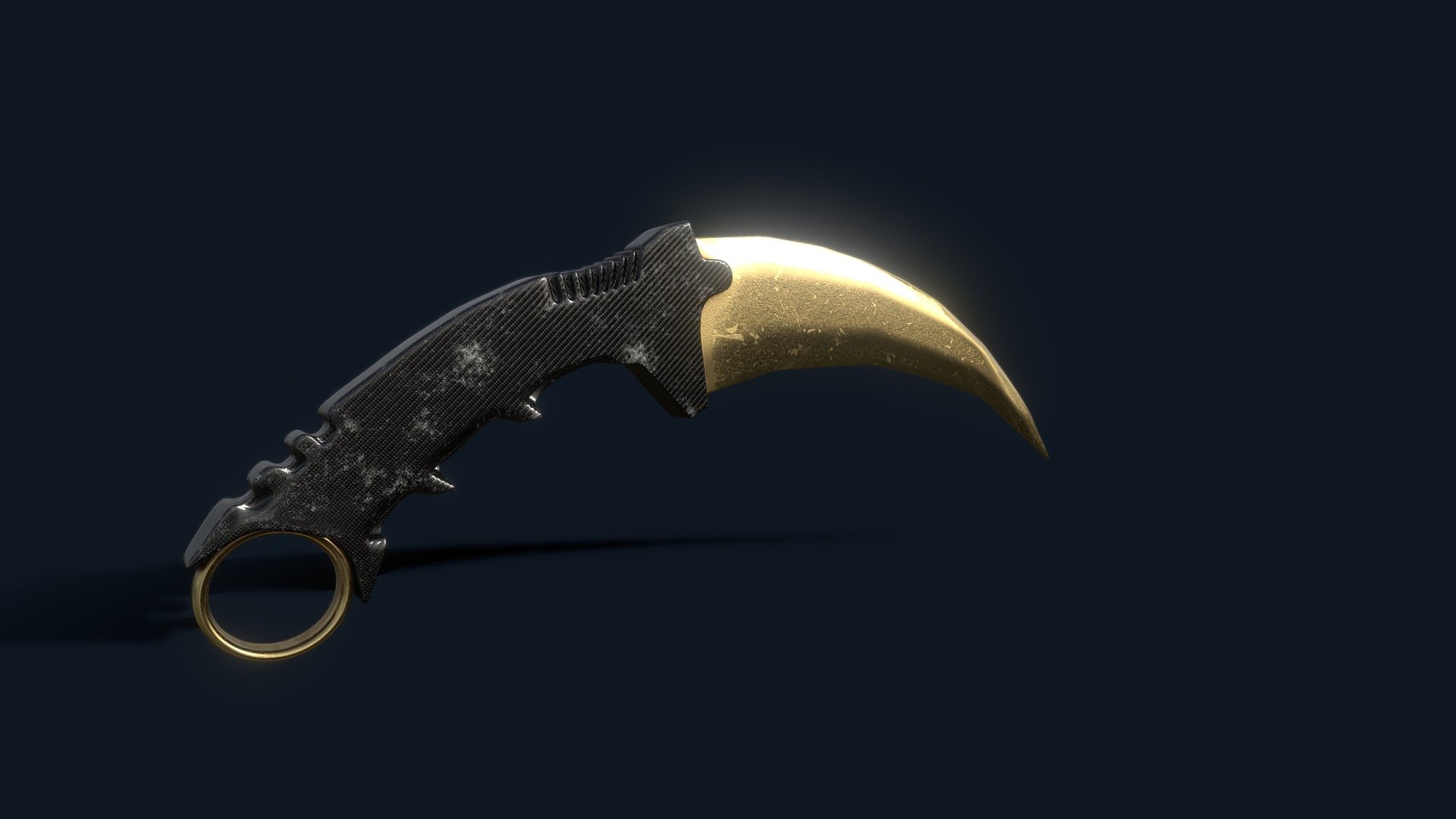 Karambit - 3D model by Marcus Bremner (@HopwoodMarcus) [3036152 ...