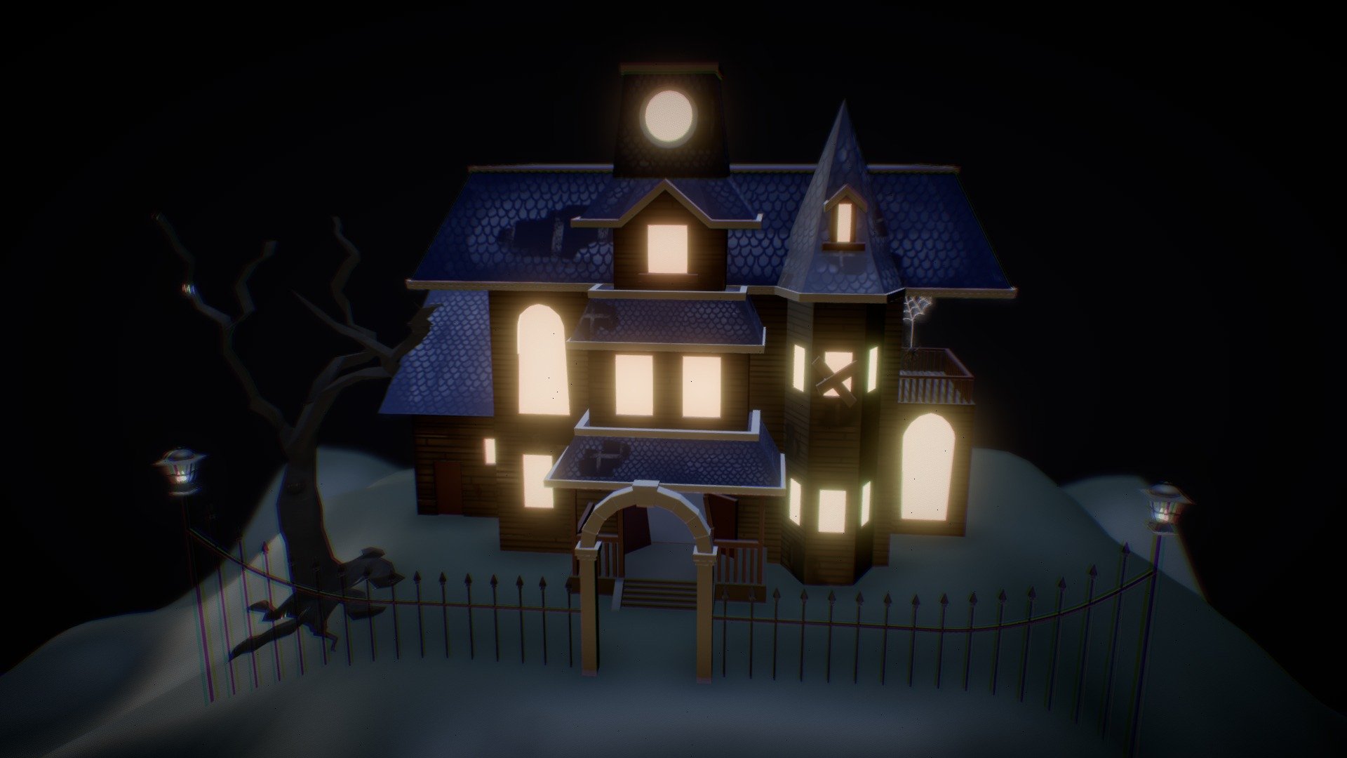 huanted-house-submission - 3D model by Joannah Dass (@joannahdass ...