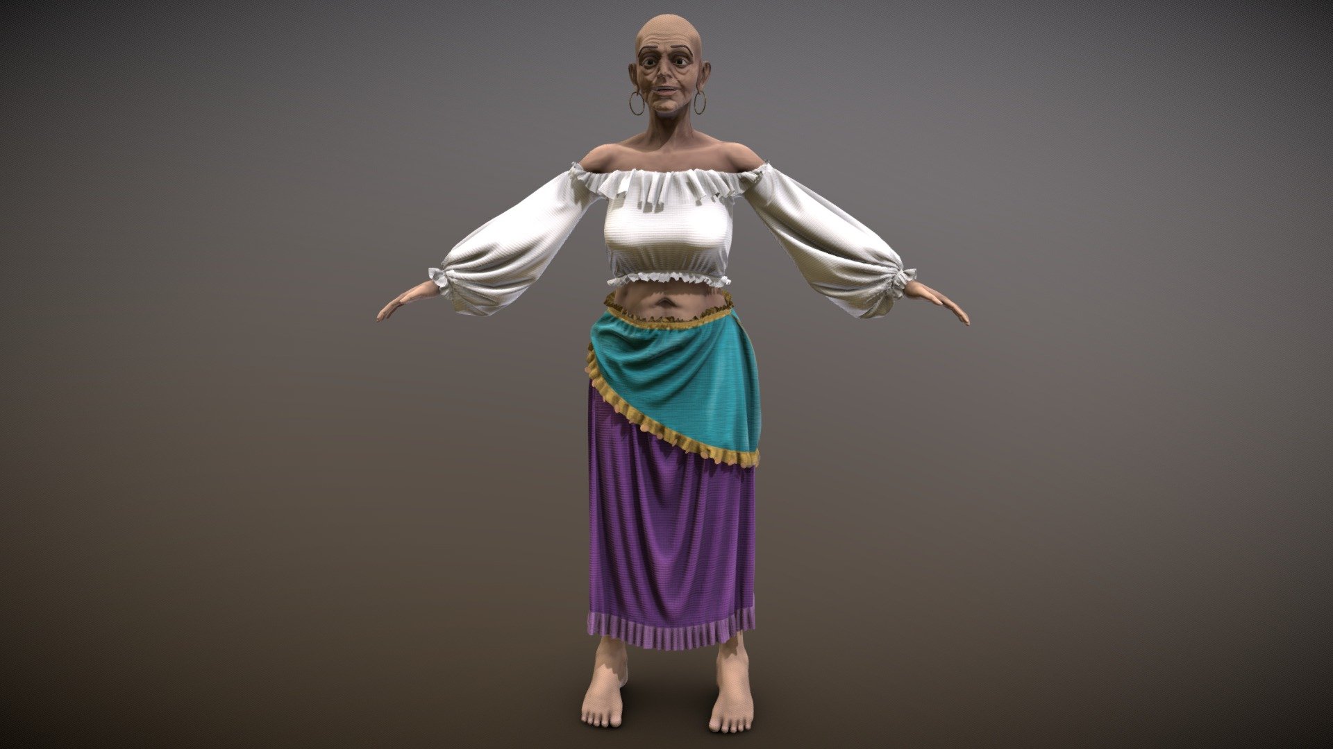 Irma - The Dancer - 3D model by Alessandro Cionini (@shon3dand2dart ...