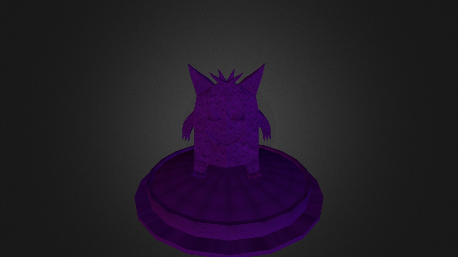 Gengar Model - 3D model by camer116 [30375ff] - Sketchfab
