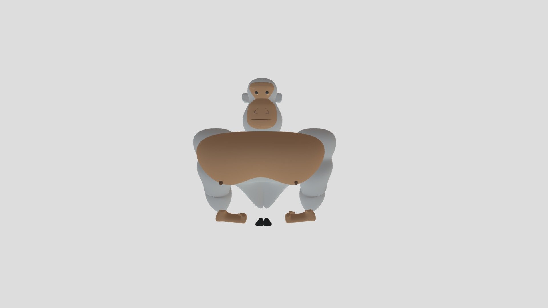 Figura mono. José Ángel Navarro Afonso - 3D model by AngelNavarro ...