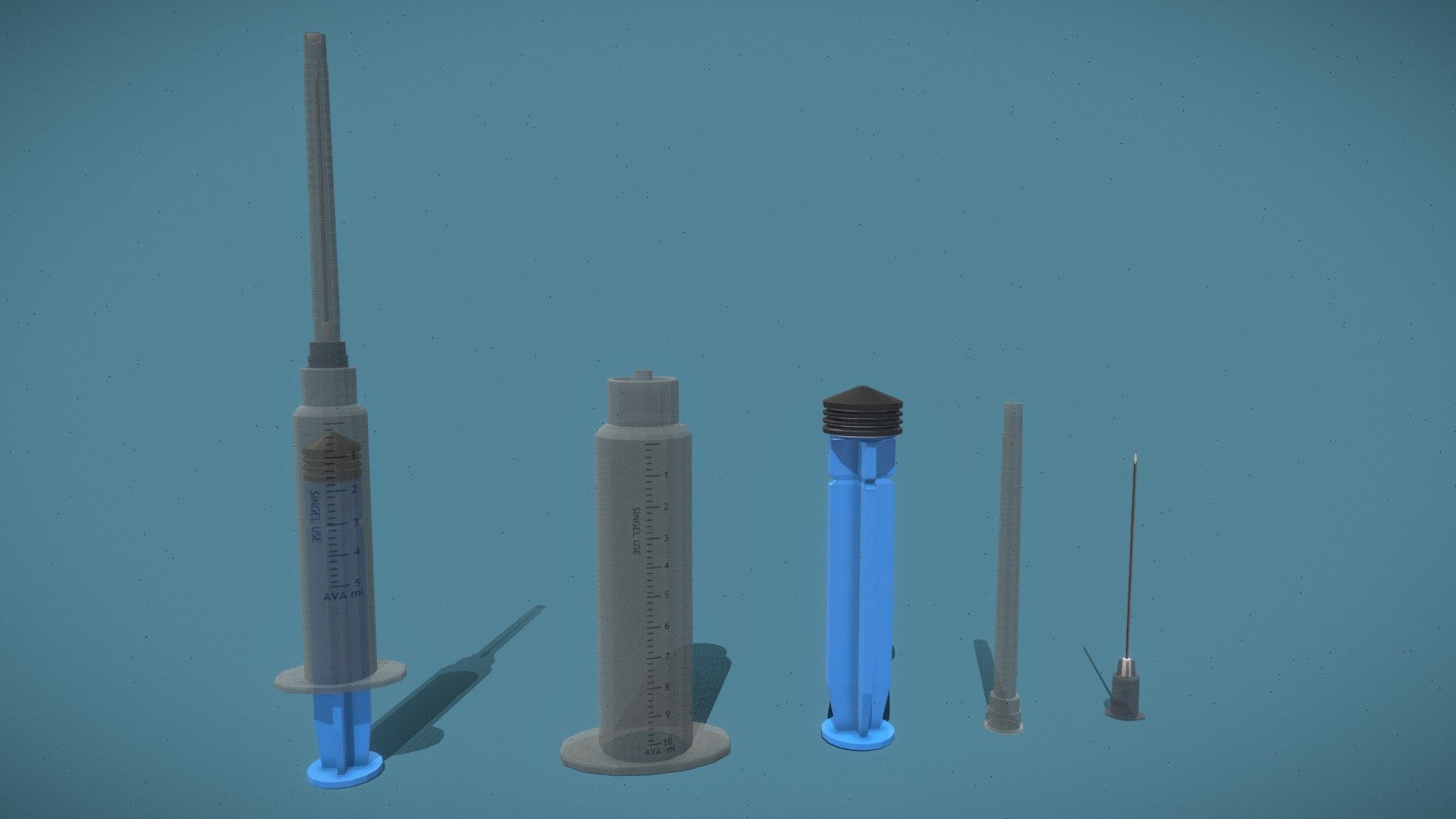 Luer Lock Syringe - Download Free 3D model by barbodoji [3037e5c ...