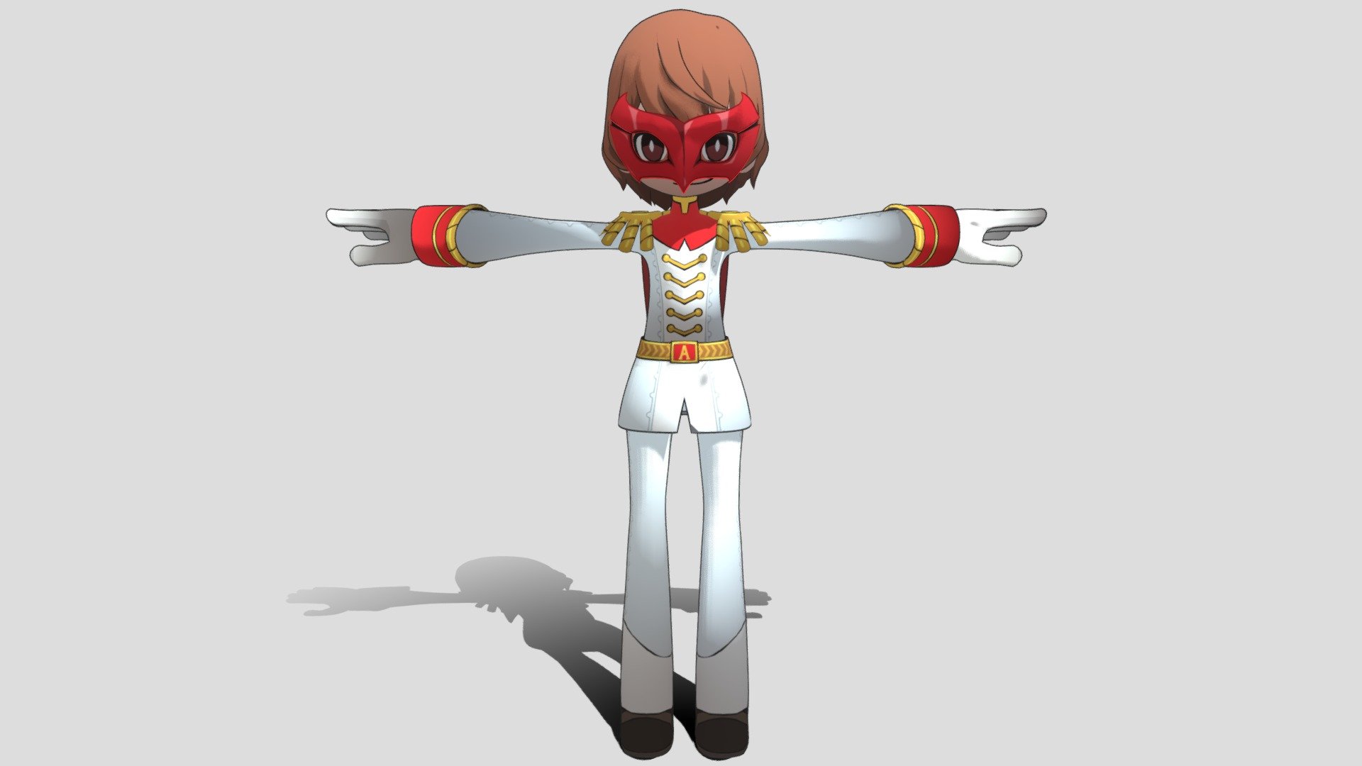goro akechi (persona 5 tactica) - Download Free 3D model by 雨宮レン ...