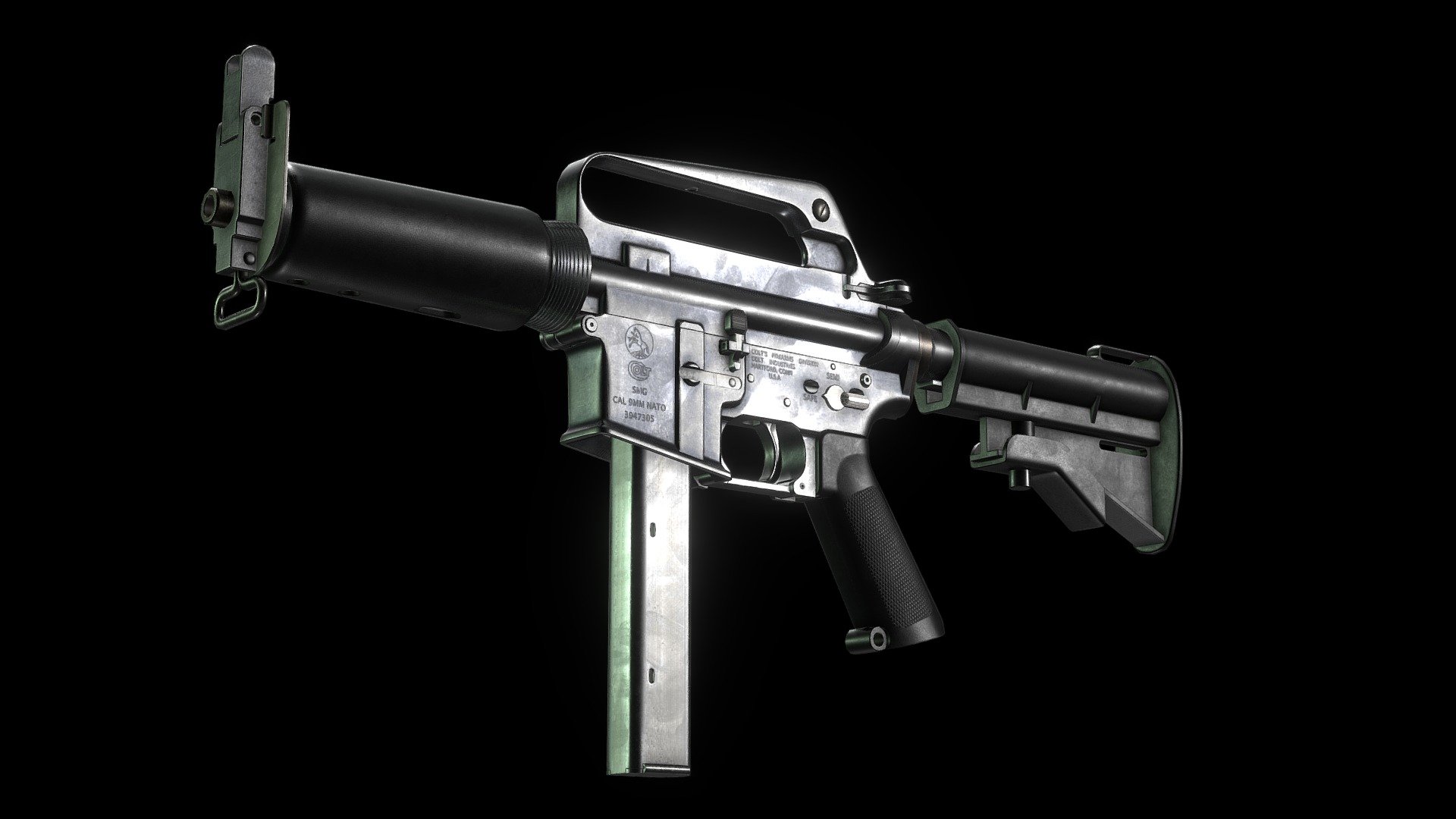 Colt 633/635 DOE - 3D model by Mindev [30391c0] - Sketchfab
