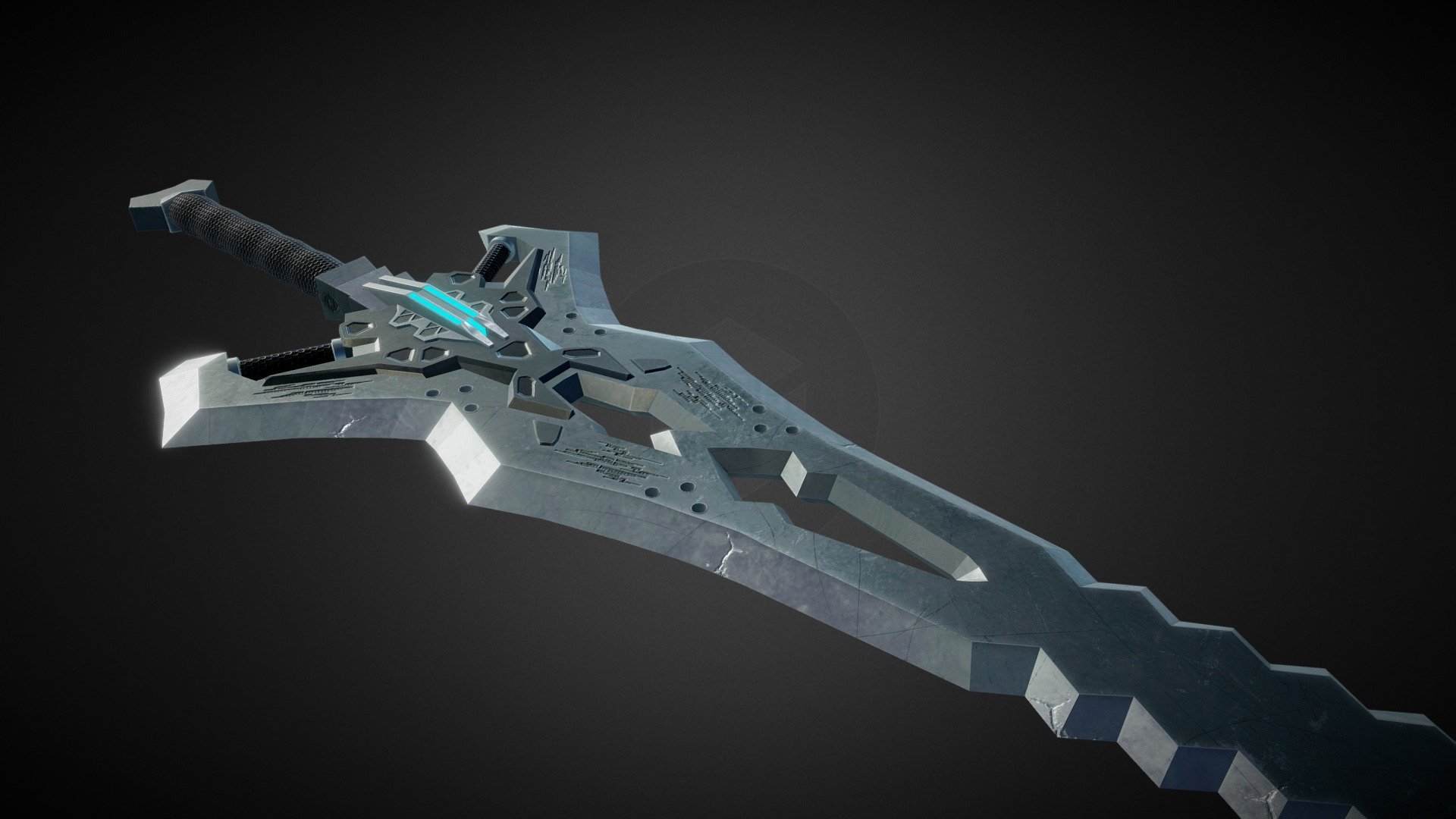 Sci-Fi Sword "Star-Destoryer" - Buy Royalty Free 3D model by dark-minaz ...