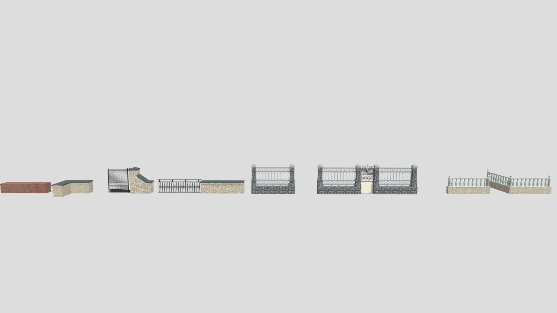 fencepack - Download Free 3D model by polklokinret331 [303bb16] - Sketchfab
