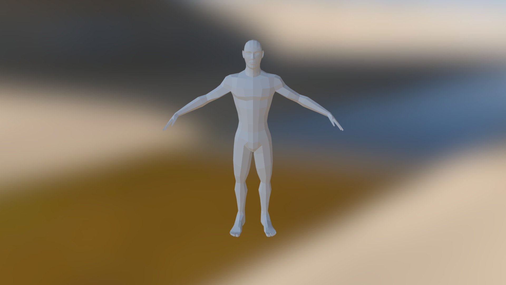 Low Poly Male - 3D model by peybl [303bc73] - Sketchfab