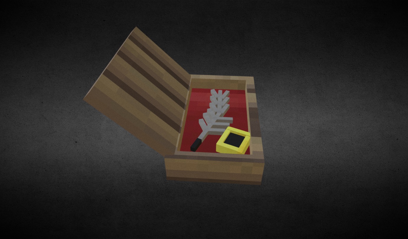 Pen Box 1600's - 3D model by dragnoz [3042f26] - Sketchfab