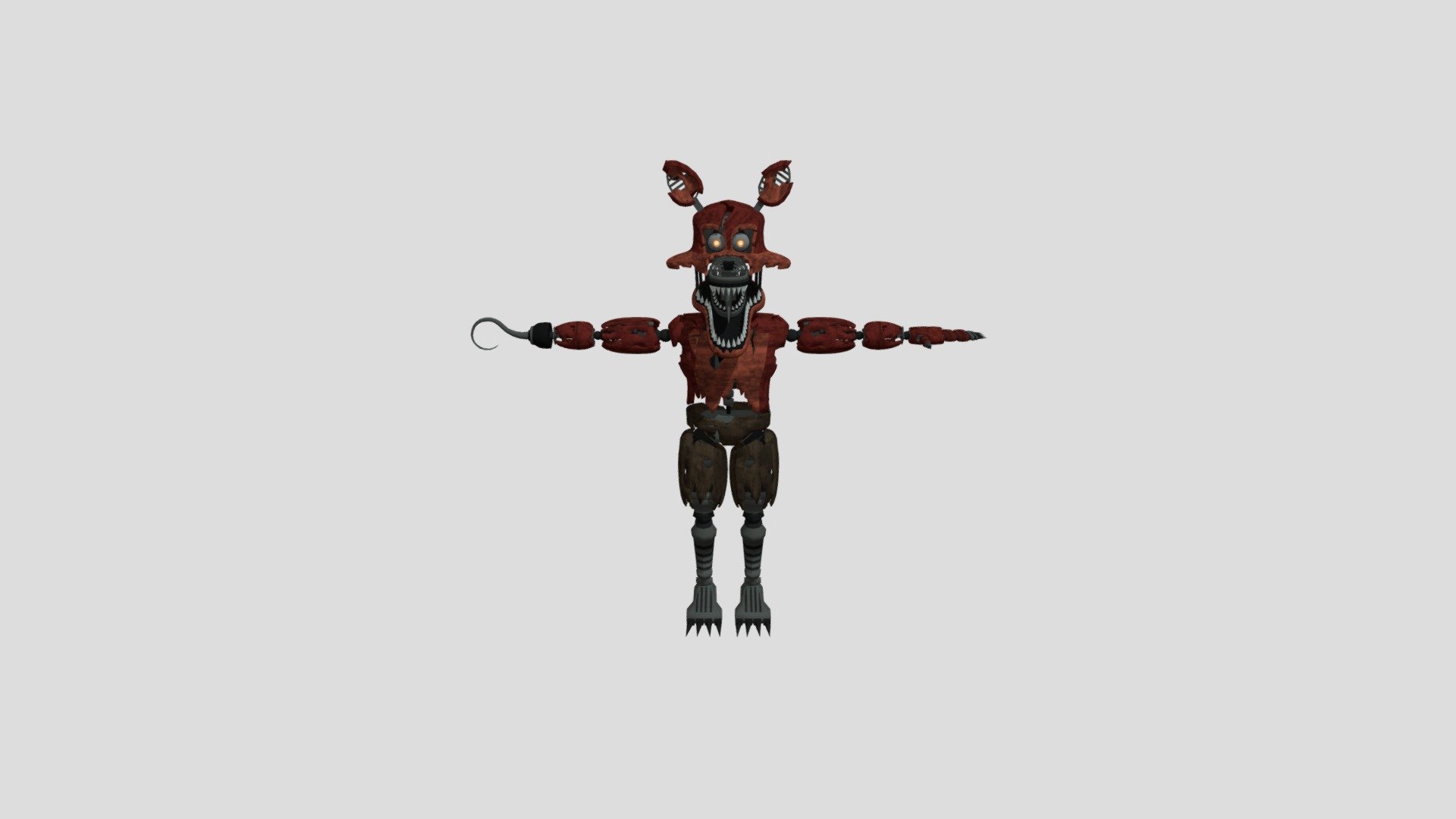 I6ins Nightmare Foxy FNAFSFM1 - Download Free 3D model by kamdezbroz ...