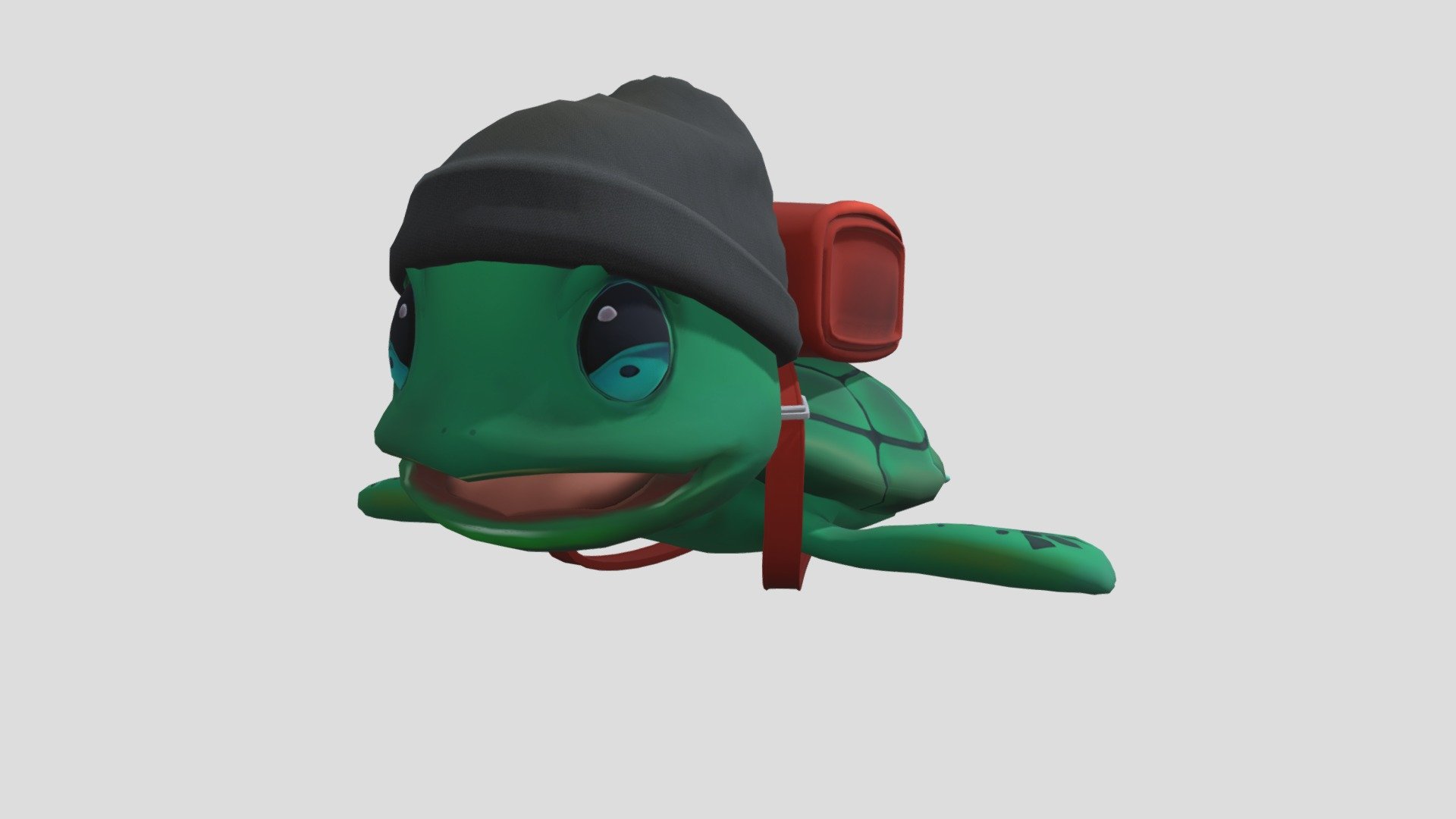 Cartoon turtle - 3D model by 孙嘉谡 (@sunjiasu) [3043cc8] - Sketchfab