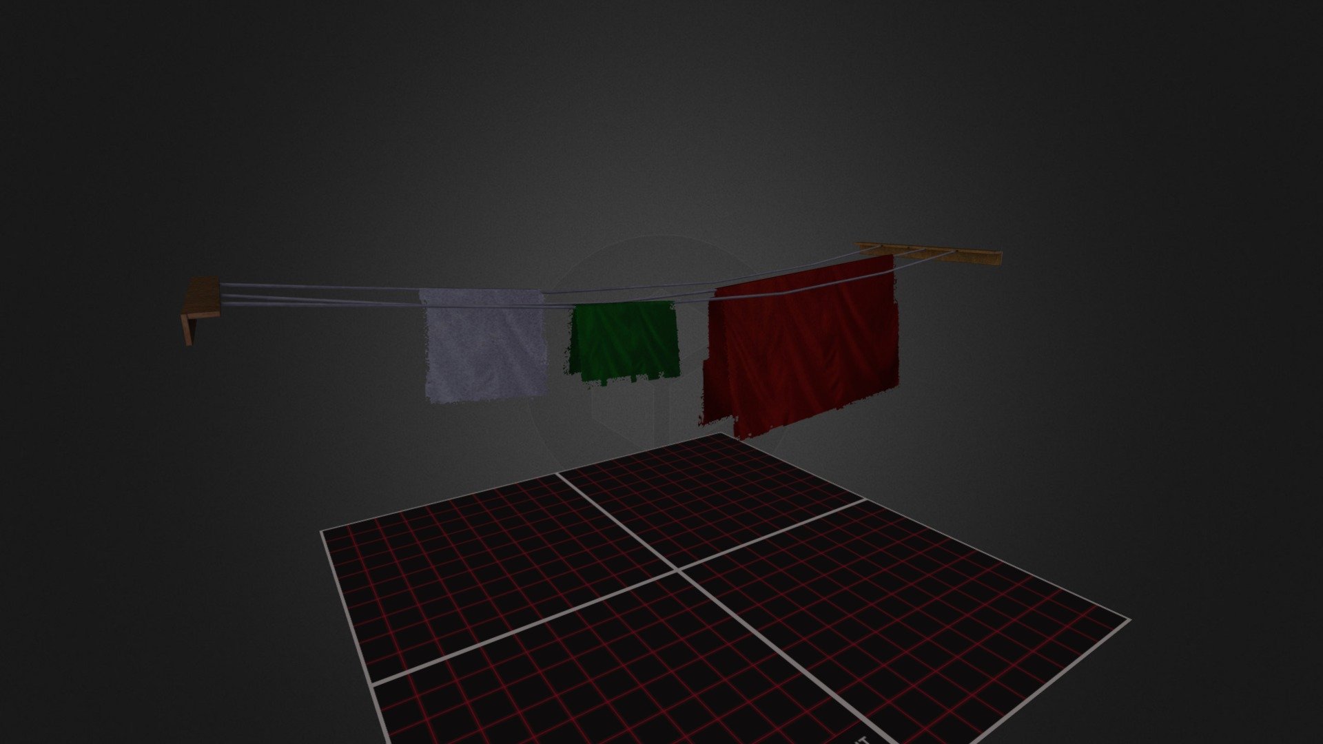 Prop_Washline - 3D model by gaetanthibaut [30461b5] - Sketchfab