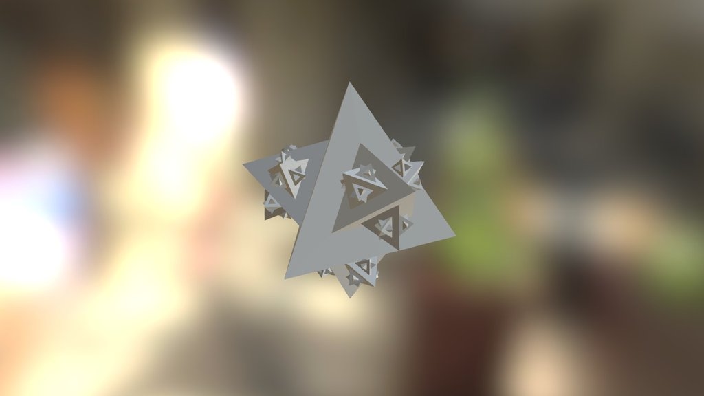 Koch's snowflake (fractal) 3D - Download Free 3D model by knexator ...