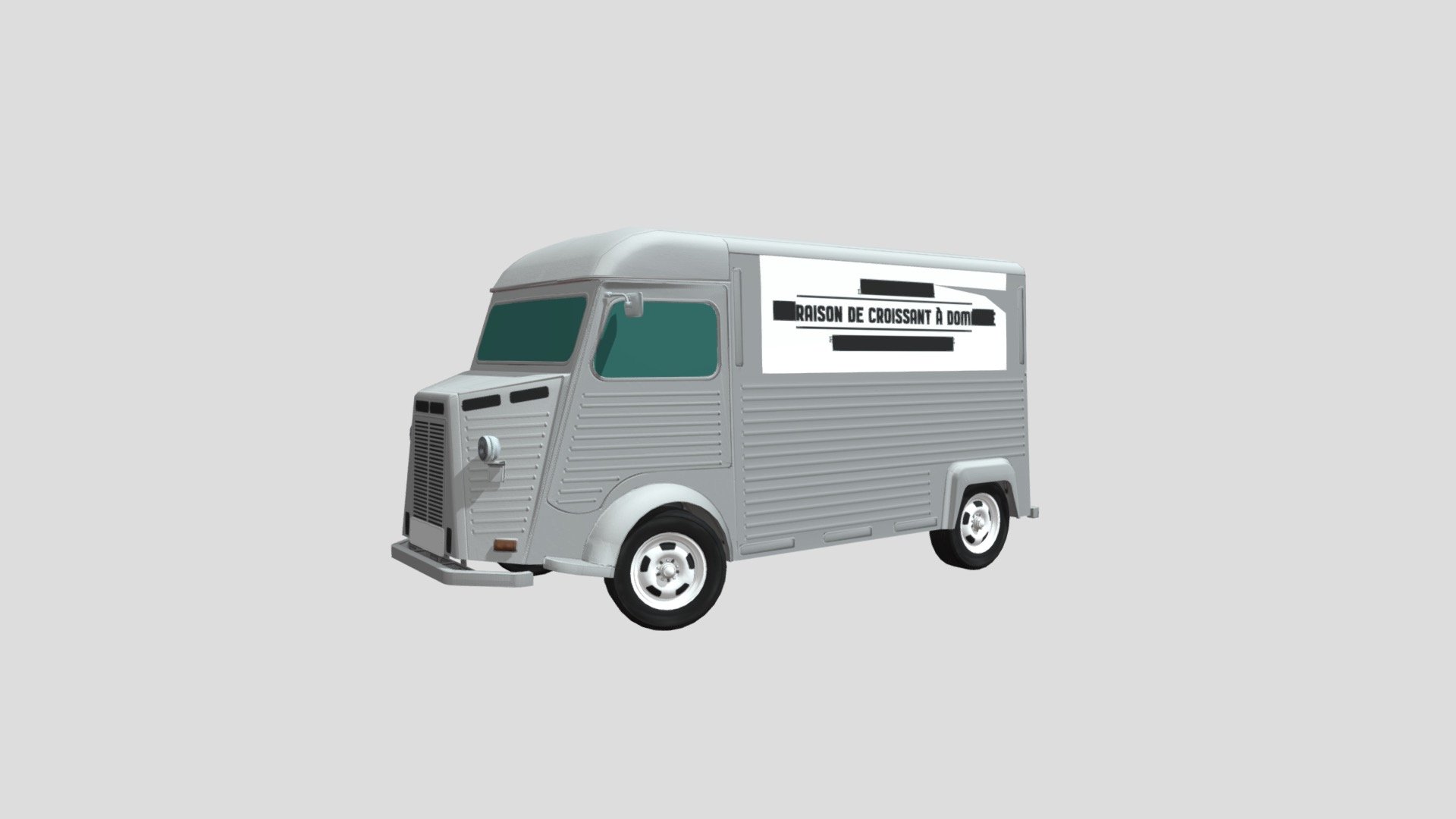 french-delivery-van - Download Free 3D model by Mylom [3046f60] - Sketchfab