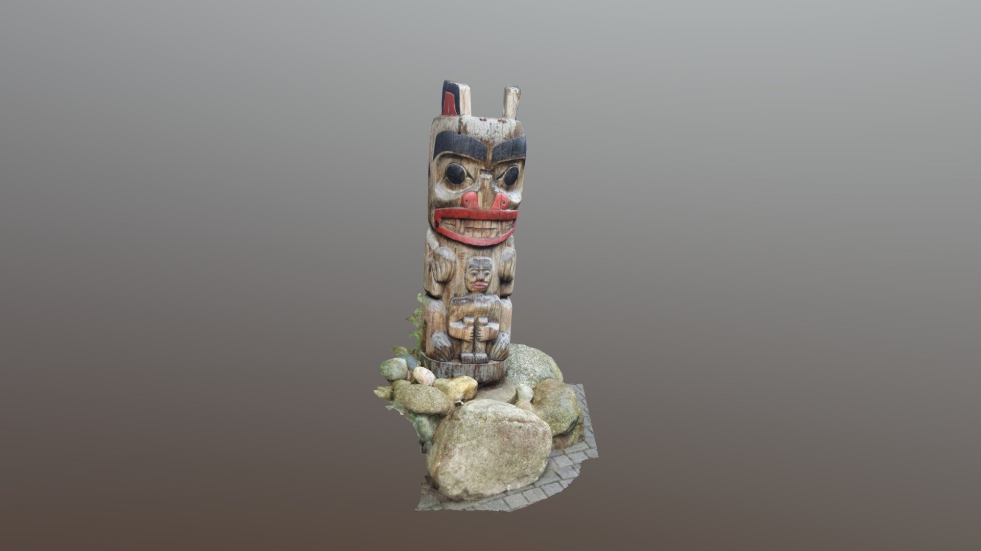 Totem Pole - Download Free 3D model by Joel (@thebear) [304aced ...