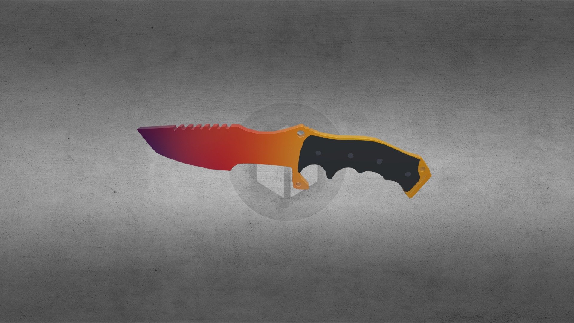 Hunting Knife (Blender) - Download Free 3D model by kianu_blenderist ...