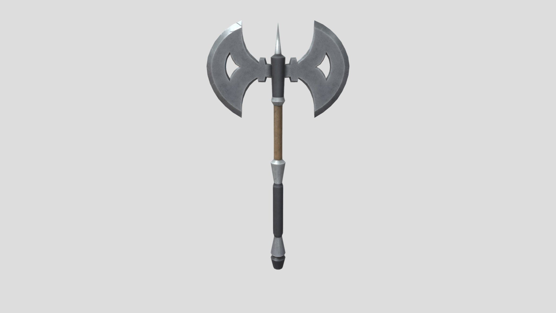 2-Handed Axe - 3D model by hannahellberg [304c354] - Sketchfab