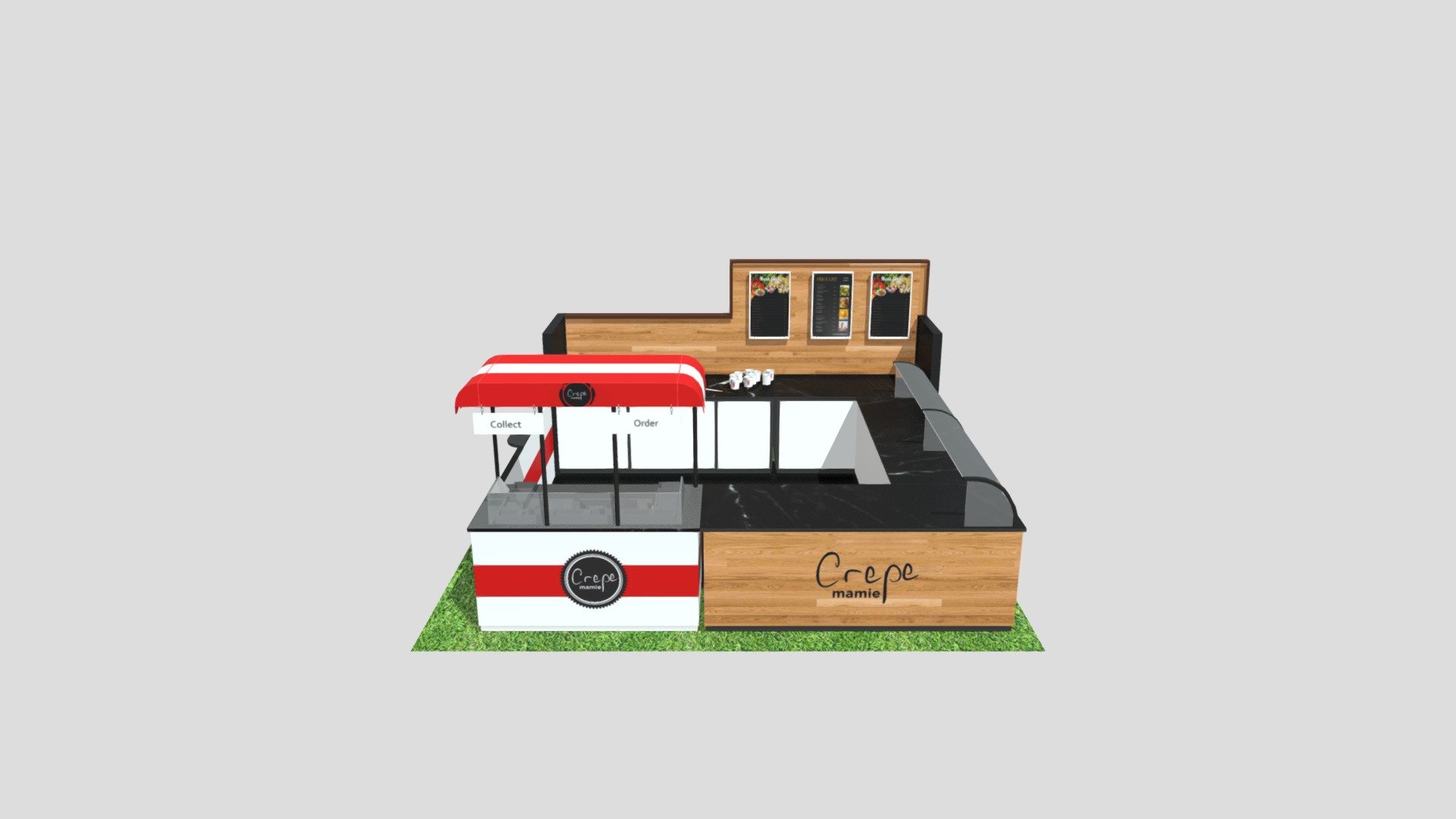 Counter 9 Download Free 3d Model By Adharshsabu [304c836] Sketchfab