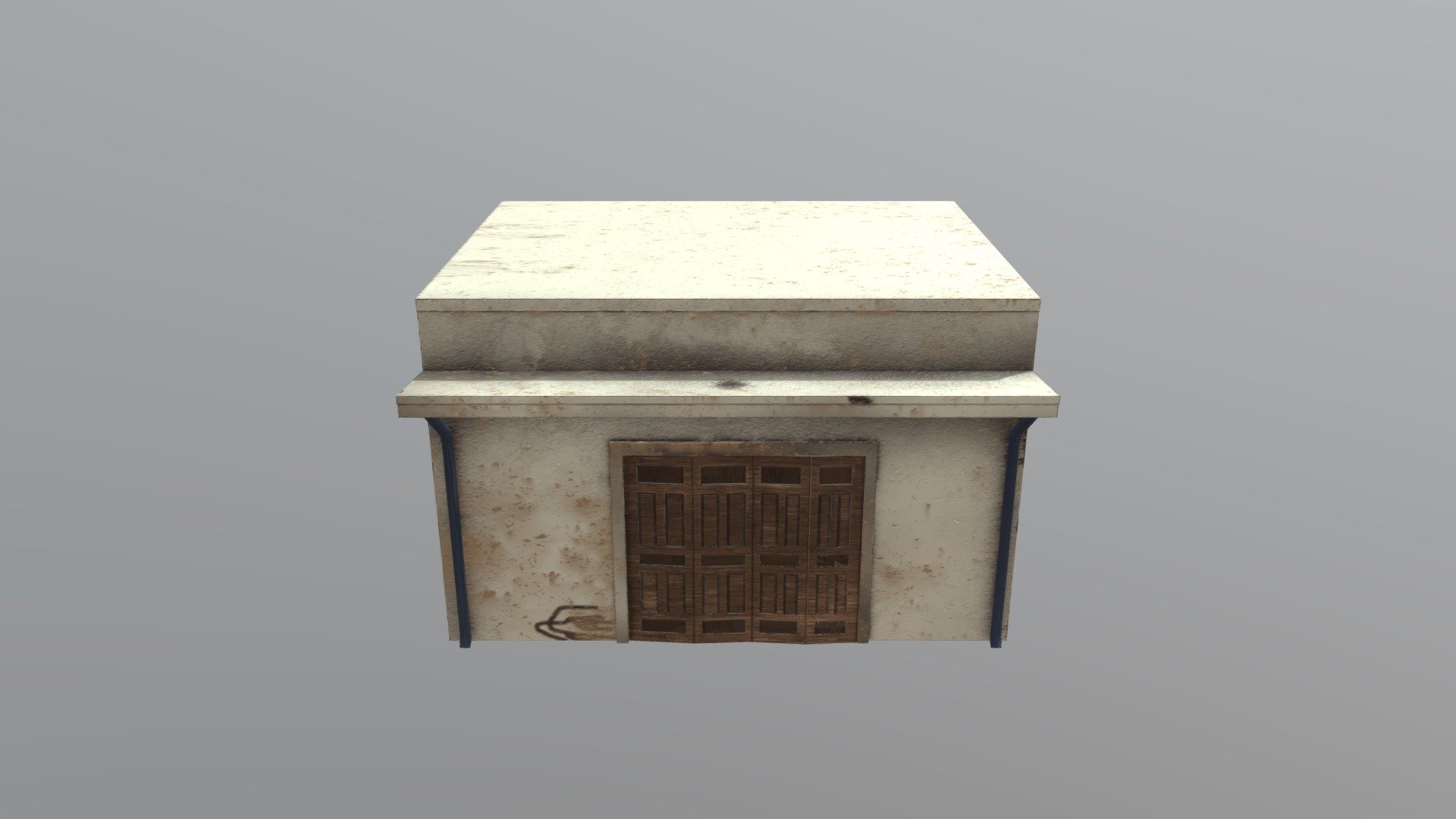 3D model of a simple house Low-poly 3D model - 3D model by danh11345art ...