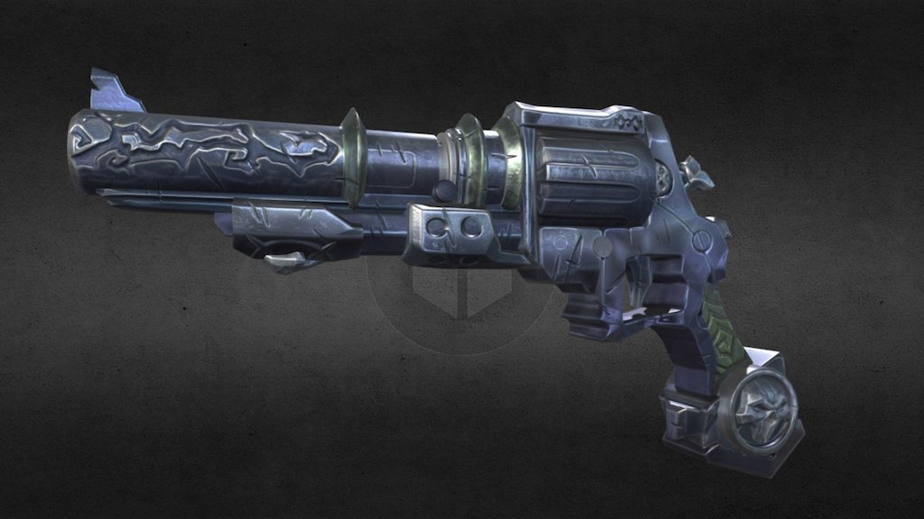 DS Gun Final - 3D model by DannyAg [304f5b2] - Sketchfab