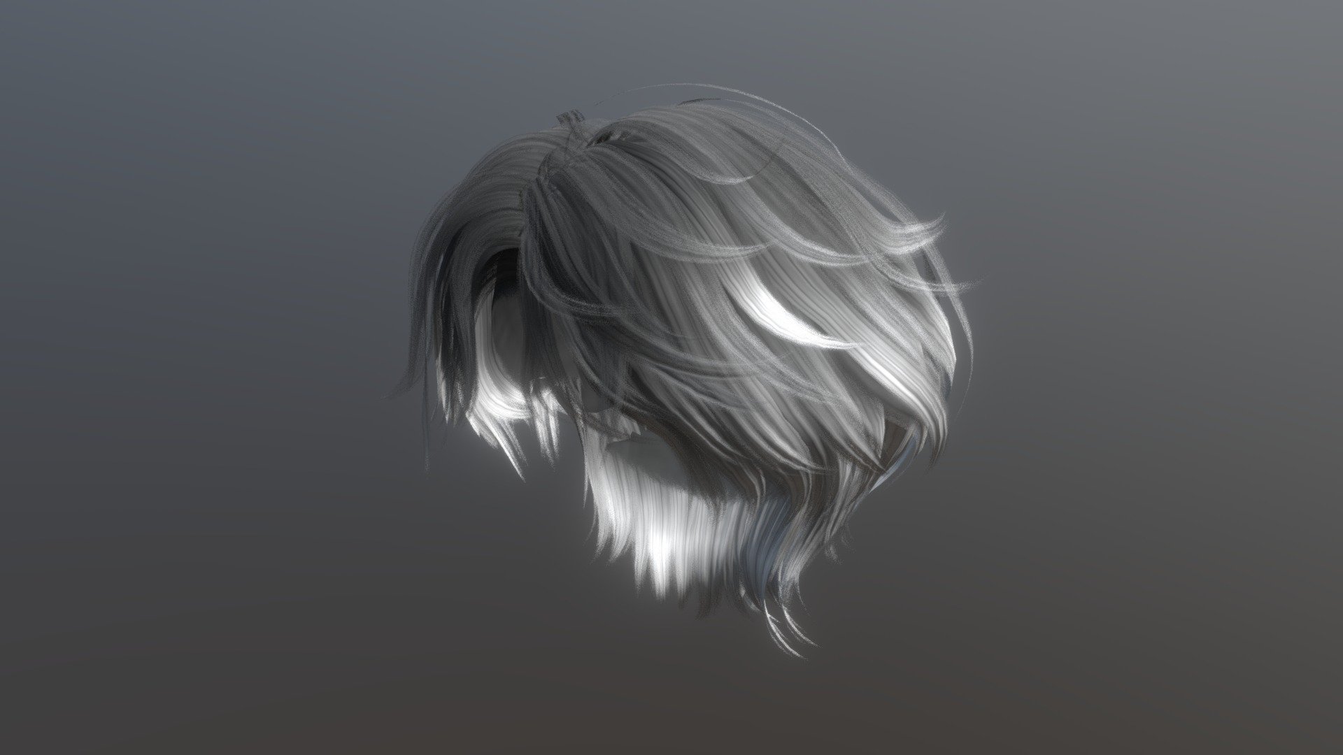 Wolf Haircut (With Bones) - Download Free 3D model by zHairezt [3051c06 ...