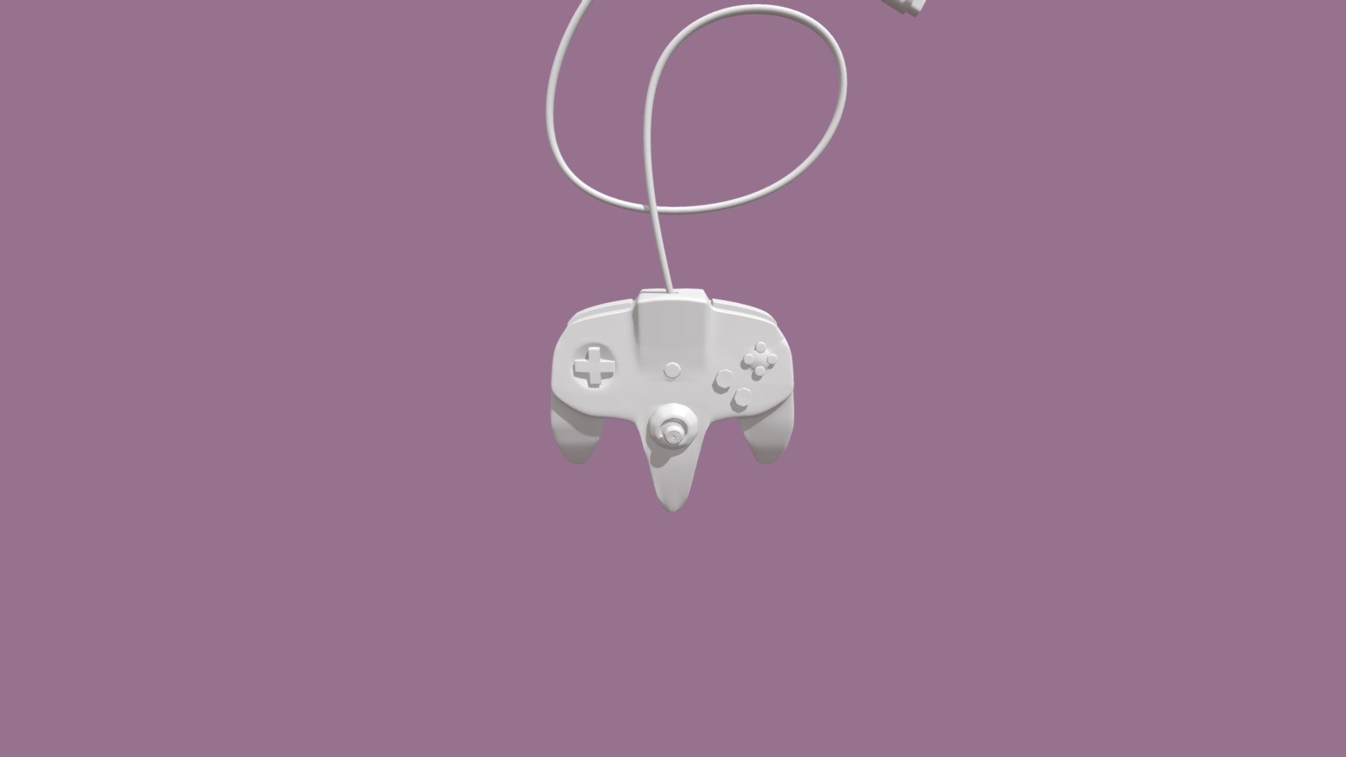 Nintendo64 Controller (WIP) - Download Free 3D model by JesseLyons ...