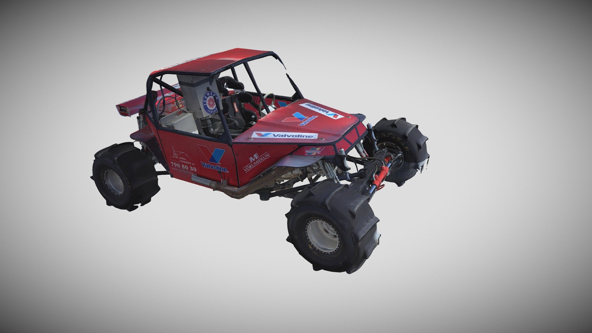3D Scan - Offroad Truck - Viking Racing Team - 3D model by Punktasky ...