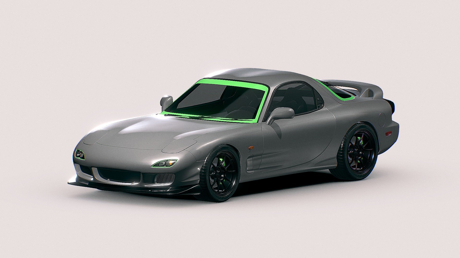 RX - 7. - 3D model by zhe shean (@Zhe.Shean) [3053aef] - Sketchfab