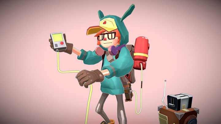 Charchter 3D models - Sketchfab