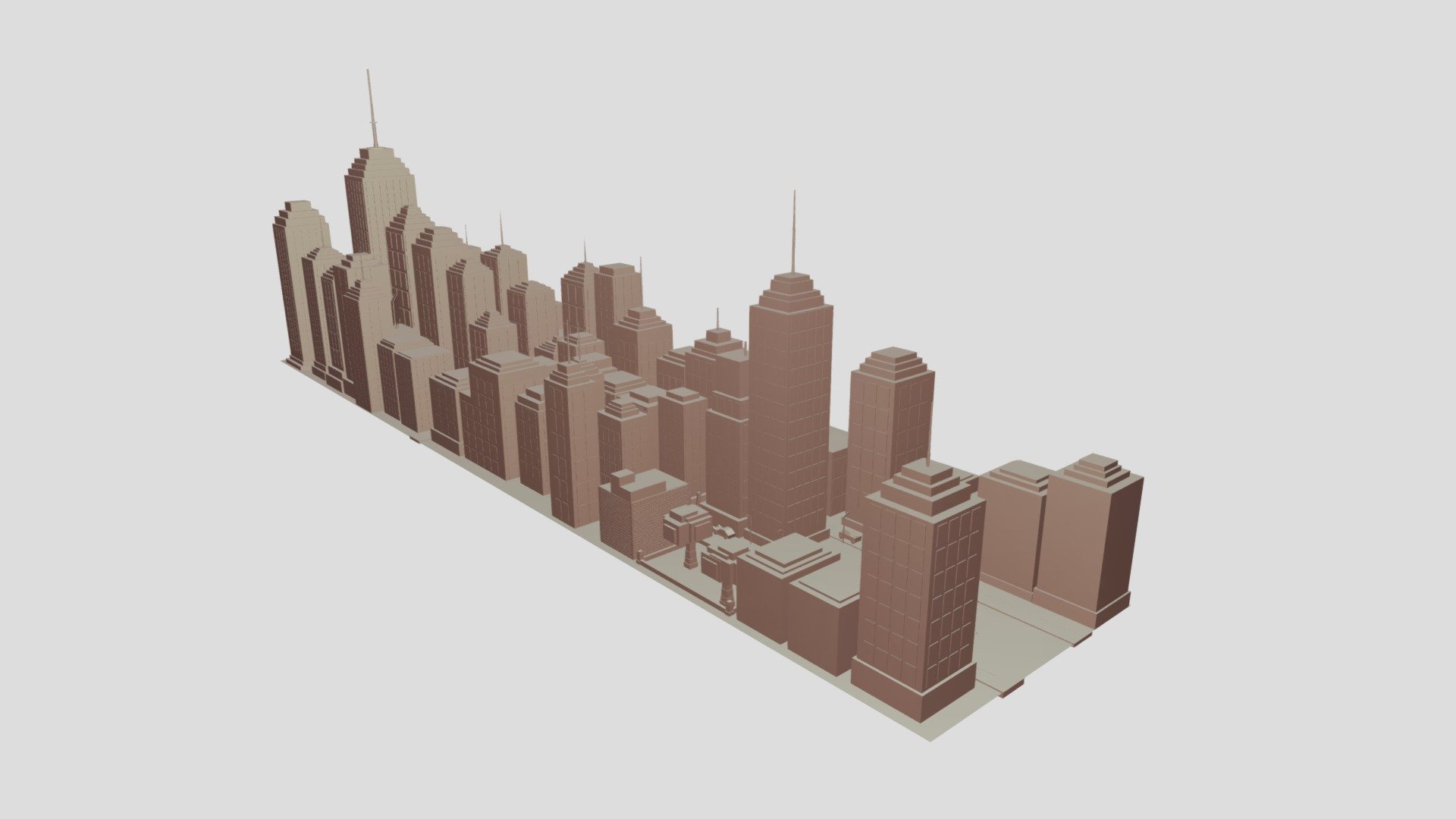 City - 3D model by Harrison Sikora (@harrisonsikora) [305477b] - Sketchfab