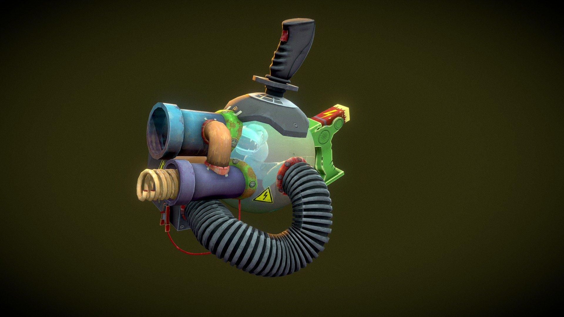 Eelgun - Download Free 3D model by m4ty1k4 [3055b8c] - Sketchfab