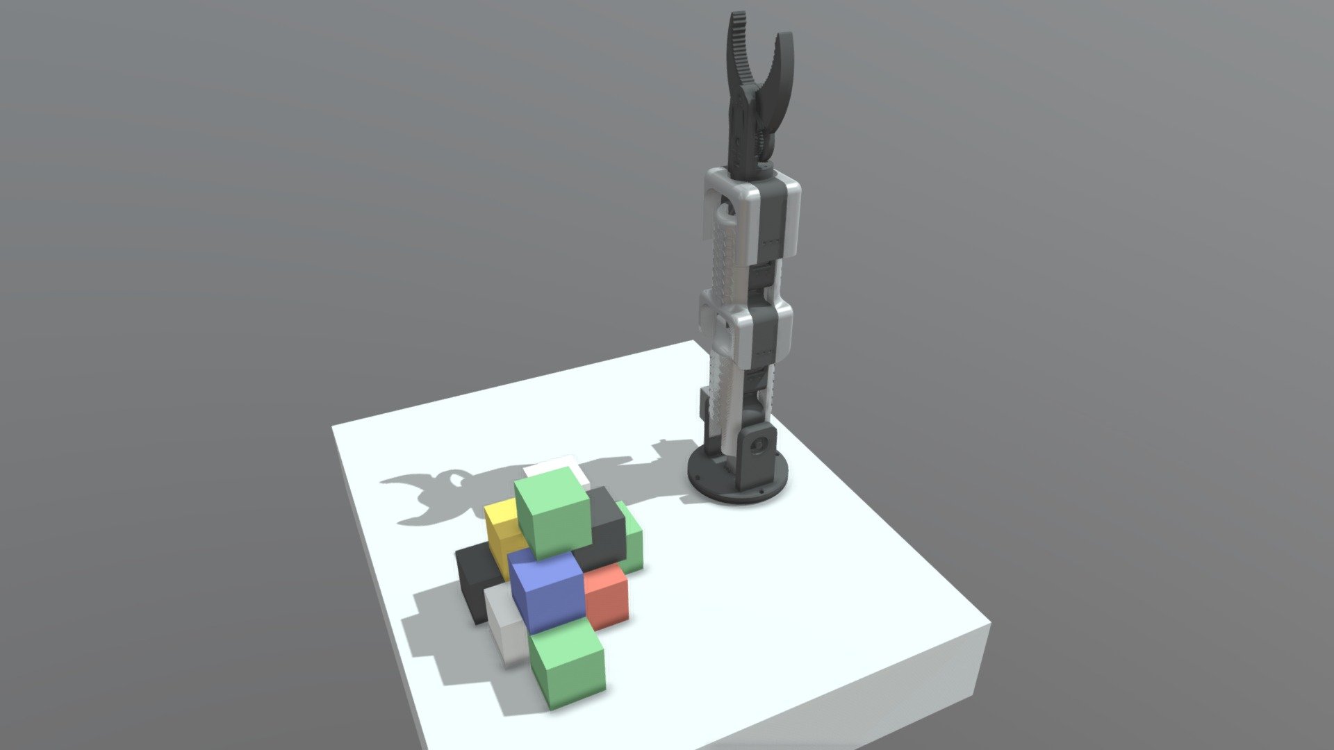 Social Arm by Fireamp - 3D model by firecamp [3055bbb] - Sketchfab