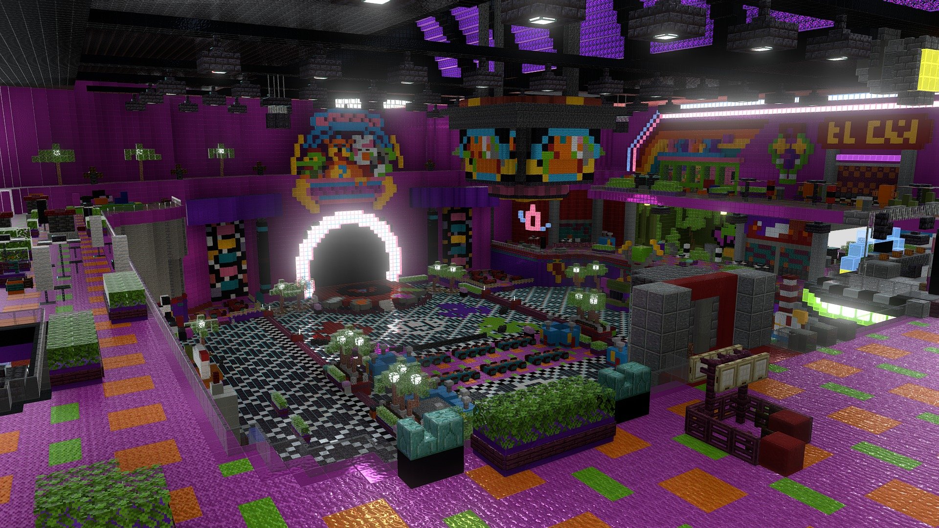 CuppaTeaExe's Minecraft Fnaf Sb Main Atruim - Download Free 3D model by ...
