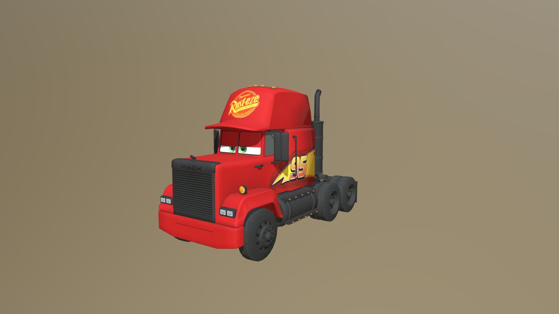 Mack - Download Free 3D model by Cars (@Carspix) [30592ee] - Sketchfab