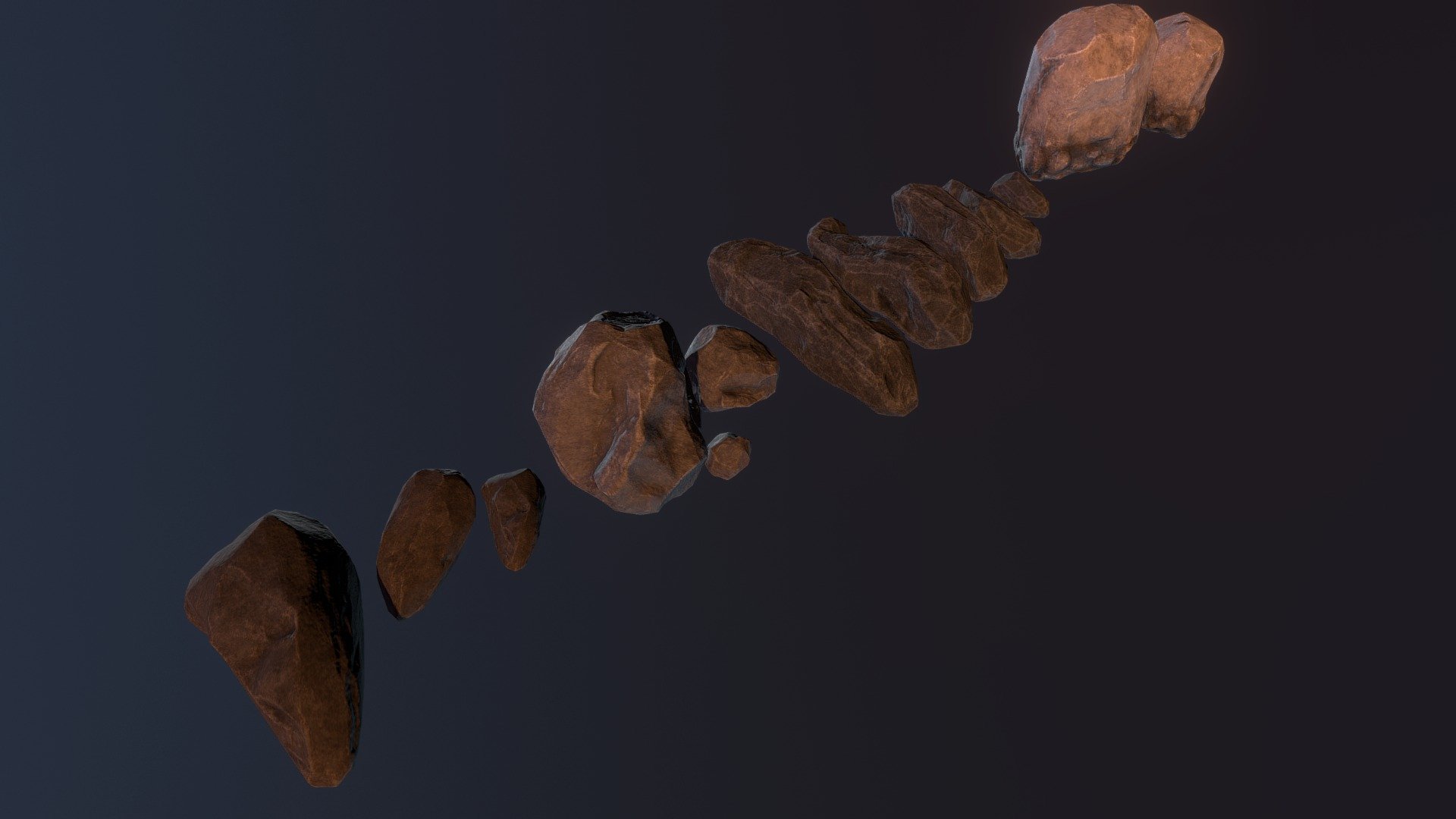 Assorted Rock Pack - Download Free 3D model by HenryBoadle [30592fd ...