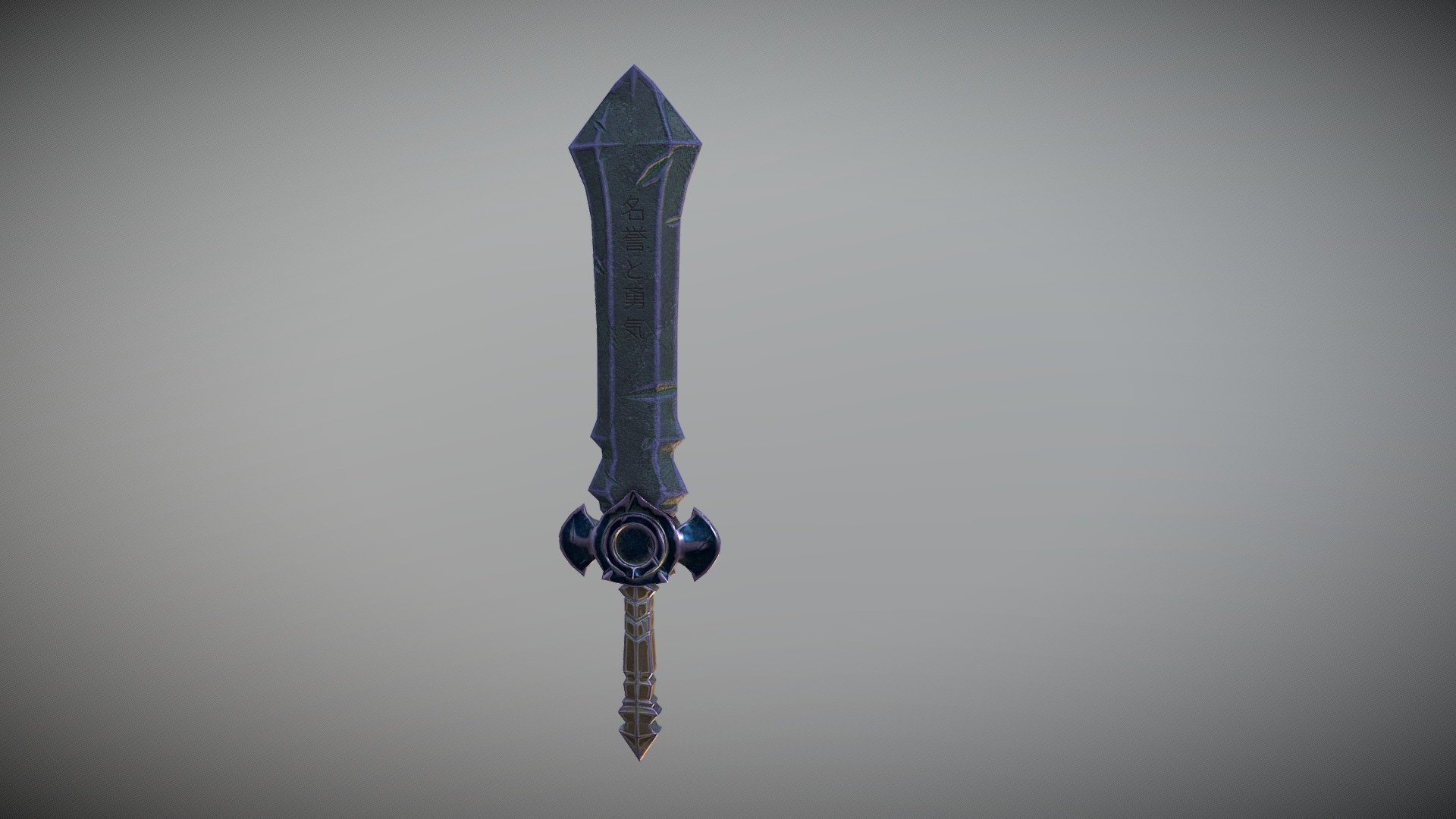Stylized Sword Low Poly - Download Free 3D model by social_candy ...