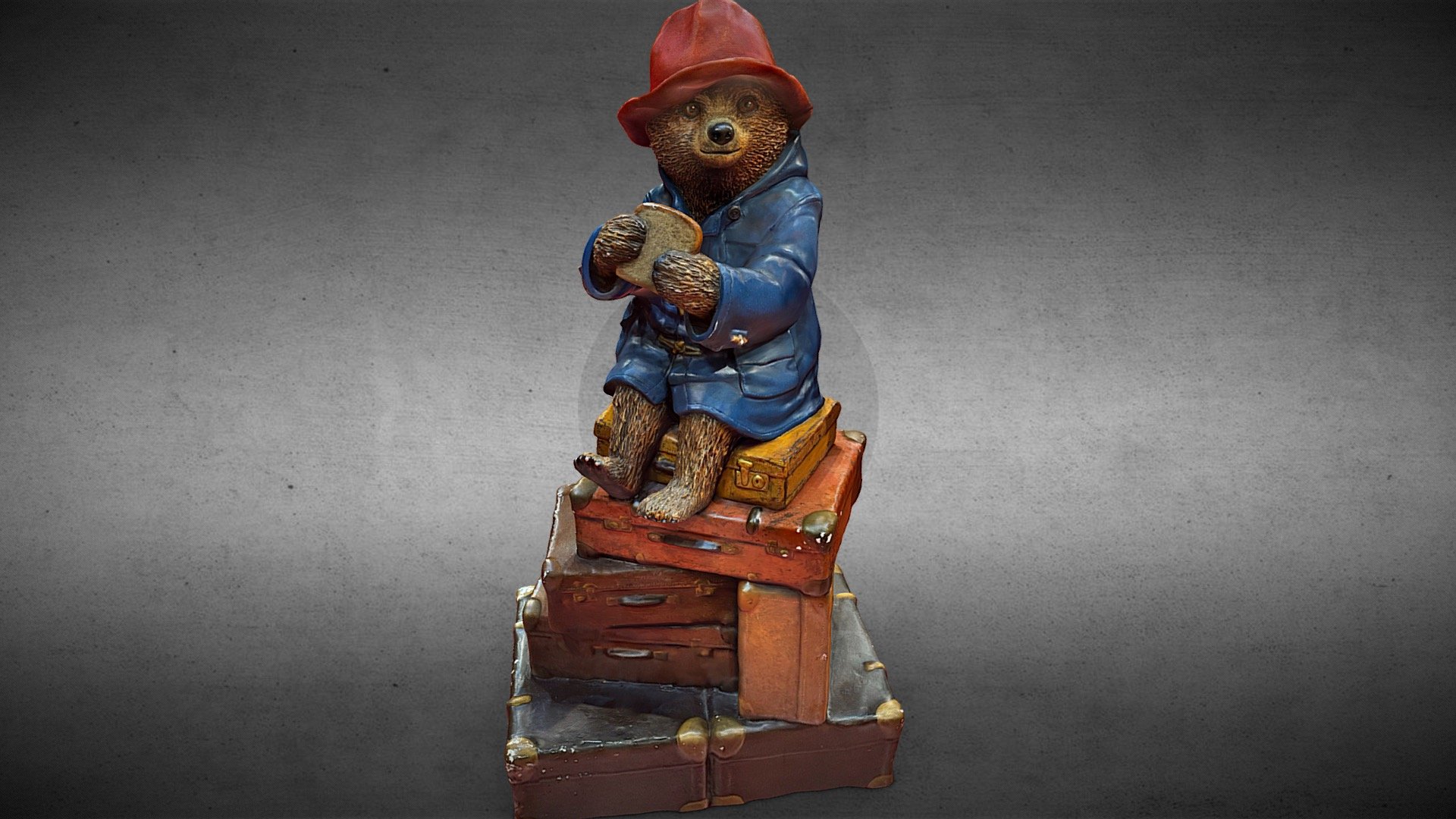 Paddington bear 3D - Buy Royalty Free 3D model by Alex Tench (@alex ...