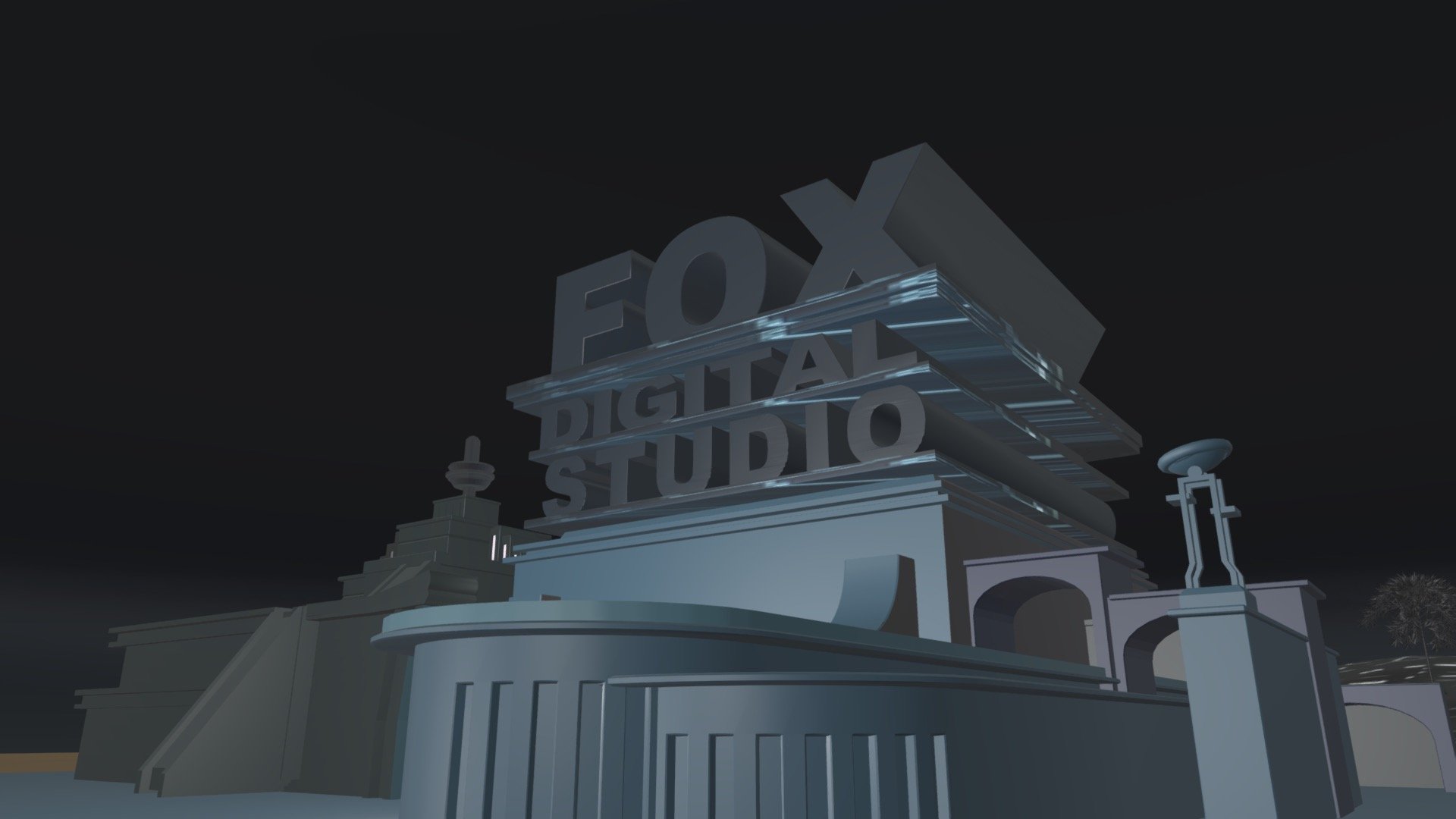 Fox Digital Studio Logo 2011 - Download Free 3D model by David Andjelkovic (@davidandjelkovic ...