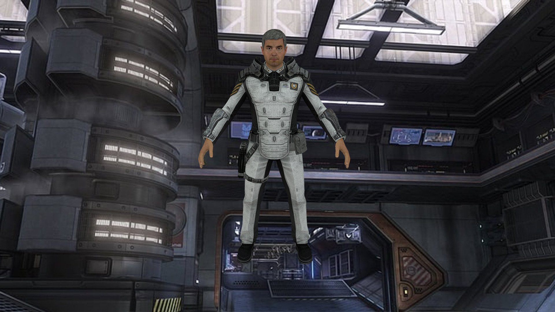 Characters>Halo 4>Humans>Navy>Captain Lasky - Download Free 3D model by ...