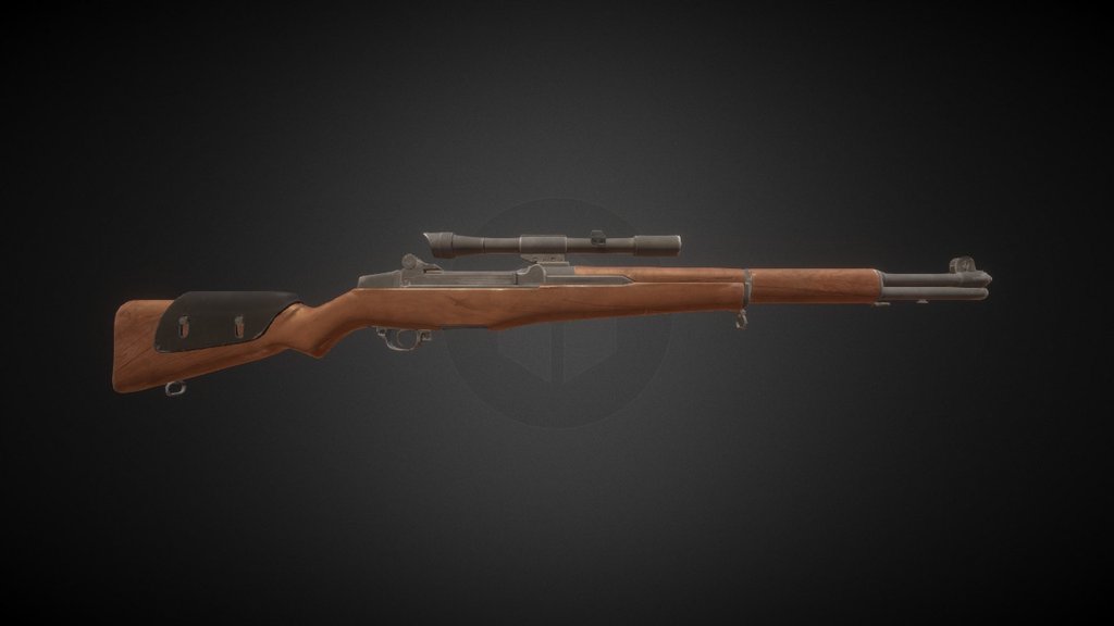 M1 Garand - 3D model by csbr [30610e0] - Sketchfab