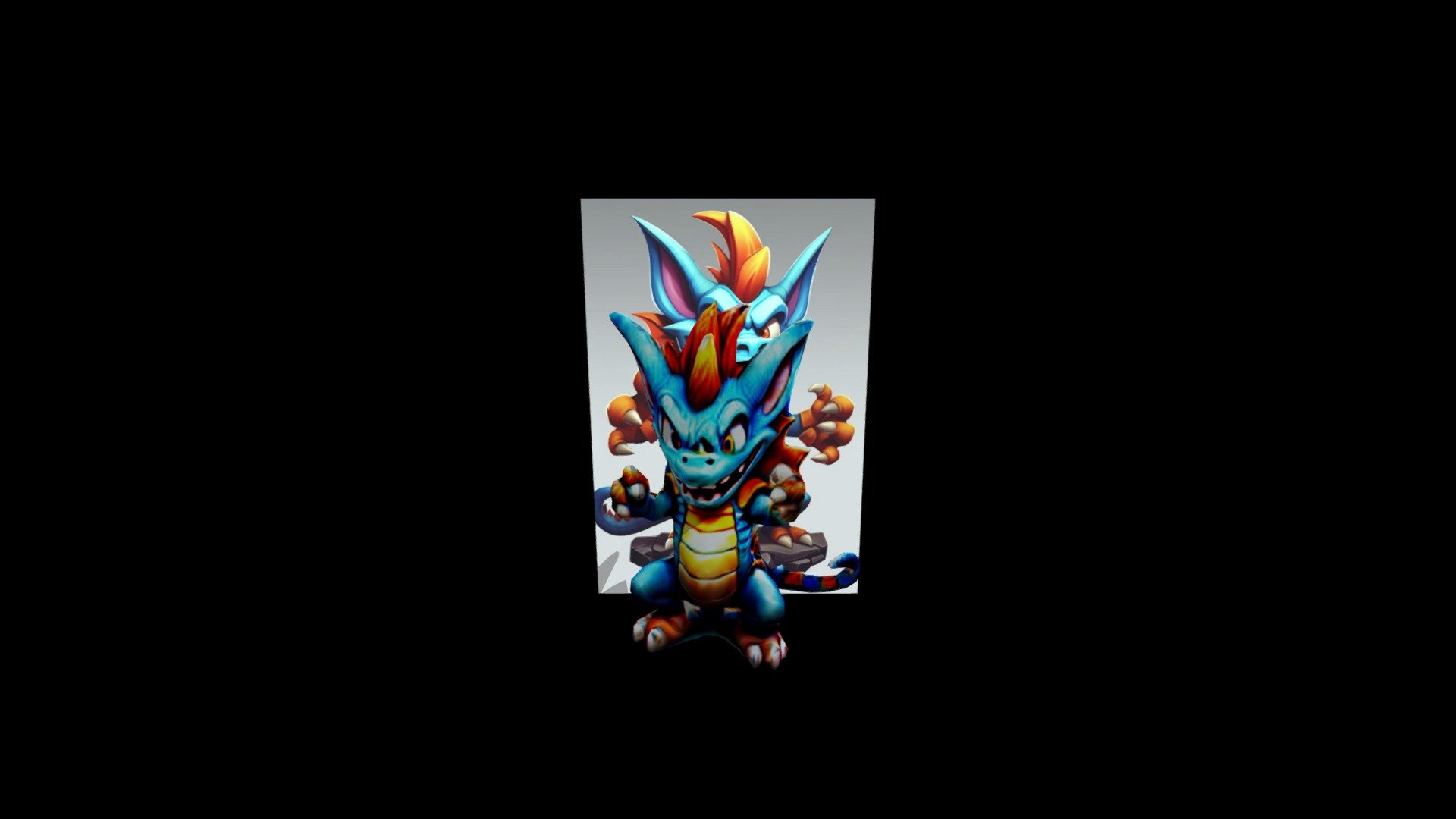 fictional character icon, possibly from an anim - Download Free 3D ...