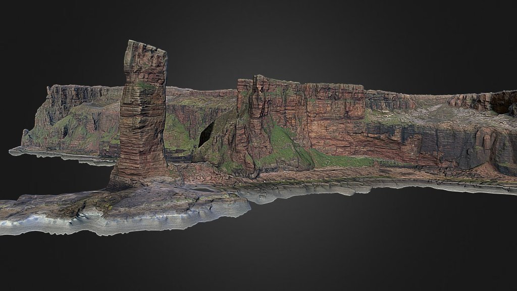 The Old Man of Hoy, Orkney - Download Free 3D model by Dr Hugo Anderson ...