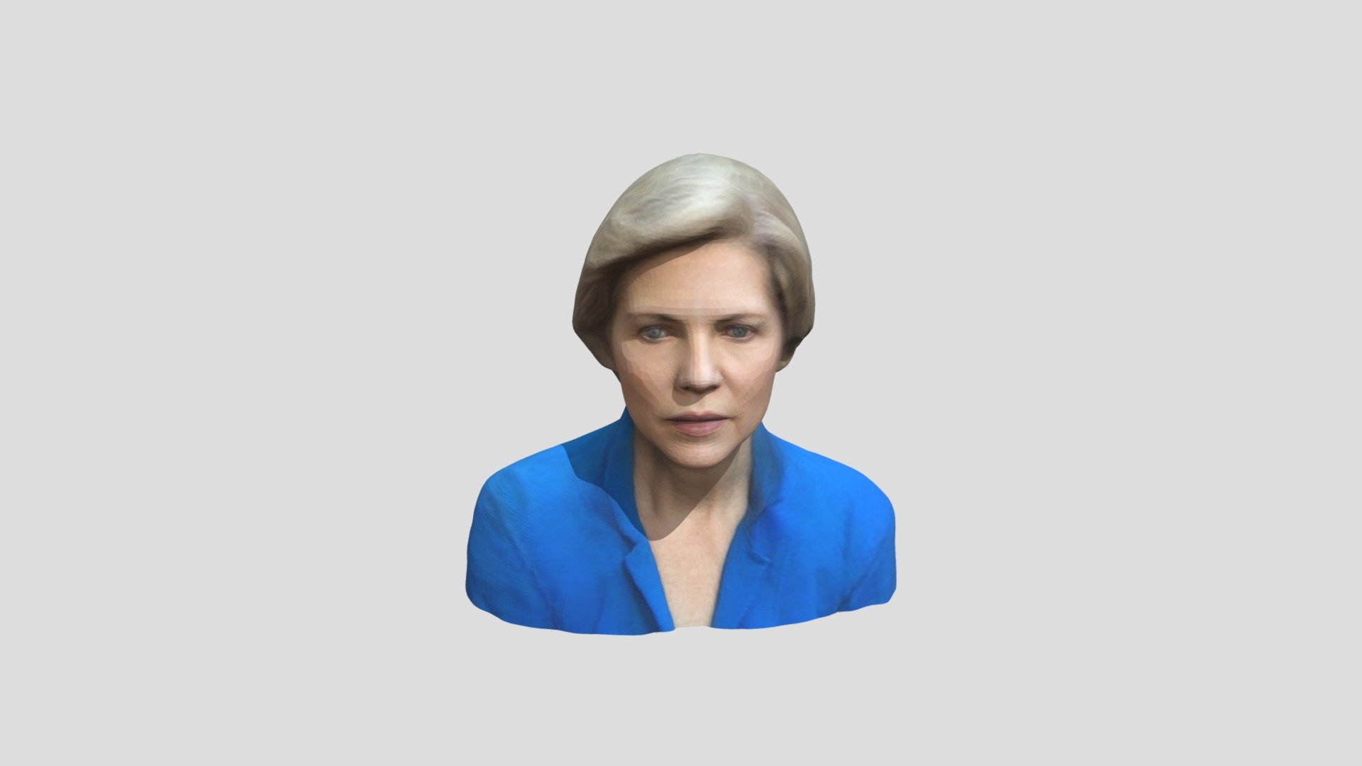 Elizabeth Warren - 3D model by Headsketch.xyz (@headsketch) [306303f ...