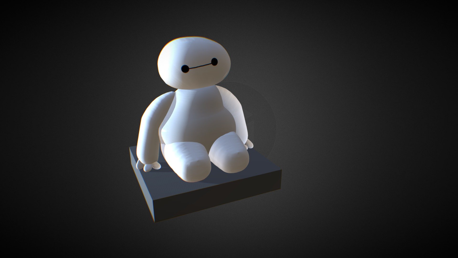 Baby Baymax - Download Free 3D model by hlaphoneshwe [306474b] - Sketchfab