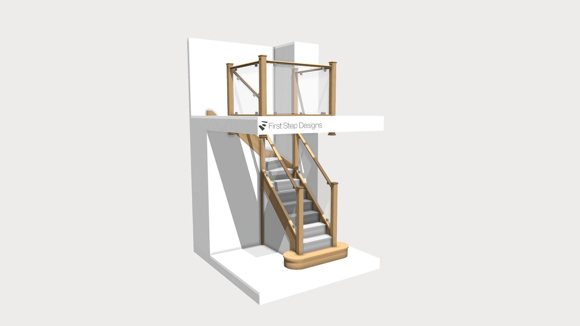 P Verster Staircase Design - Download Free 3D model by First Step ...