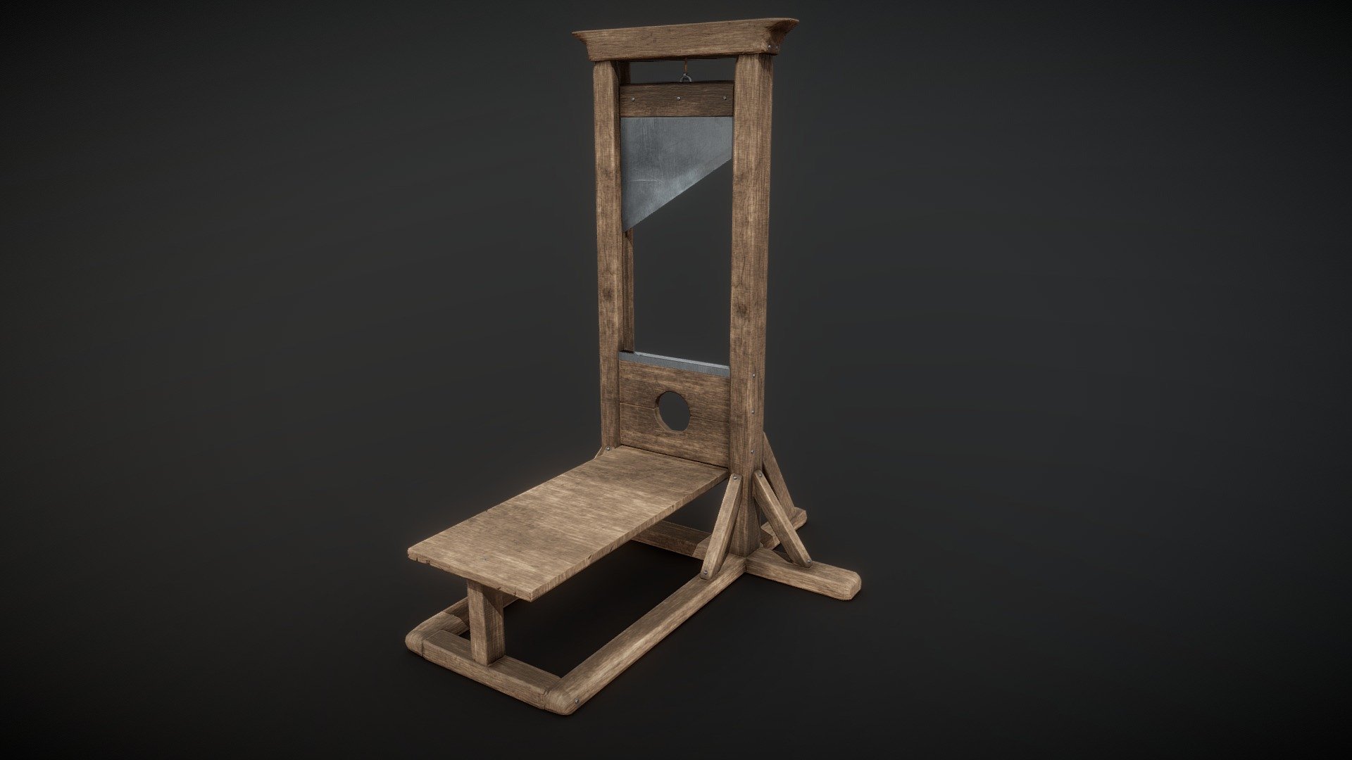 Guillotine - Buy Royalty Free 3D model by Rokay3D [306753f] - Sketchfab ...