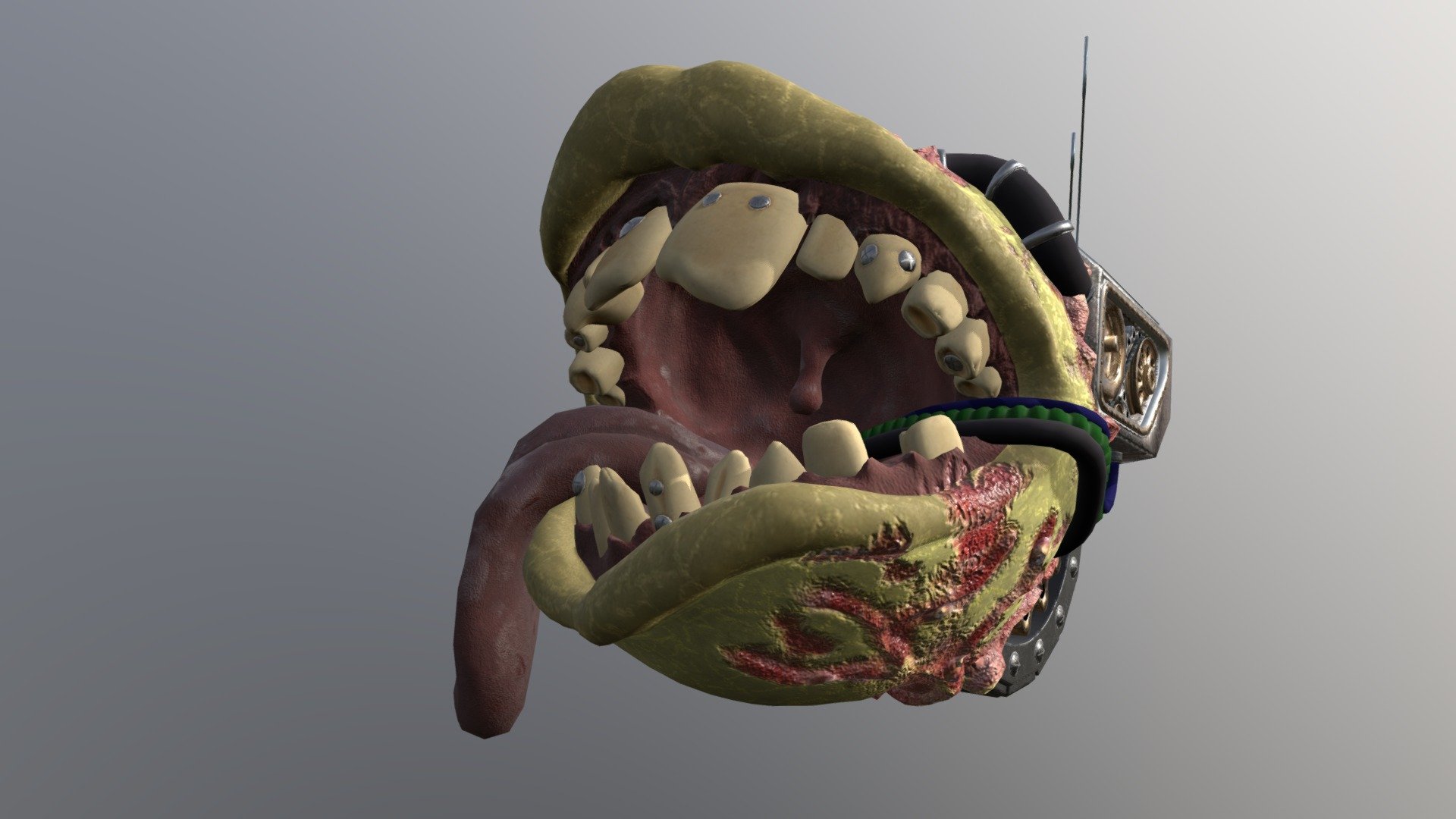 Cyborg Pacman - 3D model by nniiiss [3067b55] - Sketchfab
