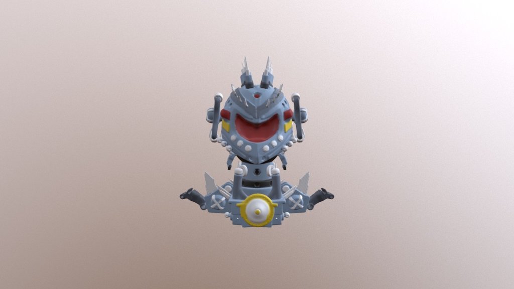 Daft Punk Robot - 3D model by Camila Centeno (@ccbonnet) [3068b4b ...